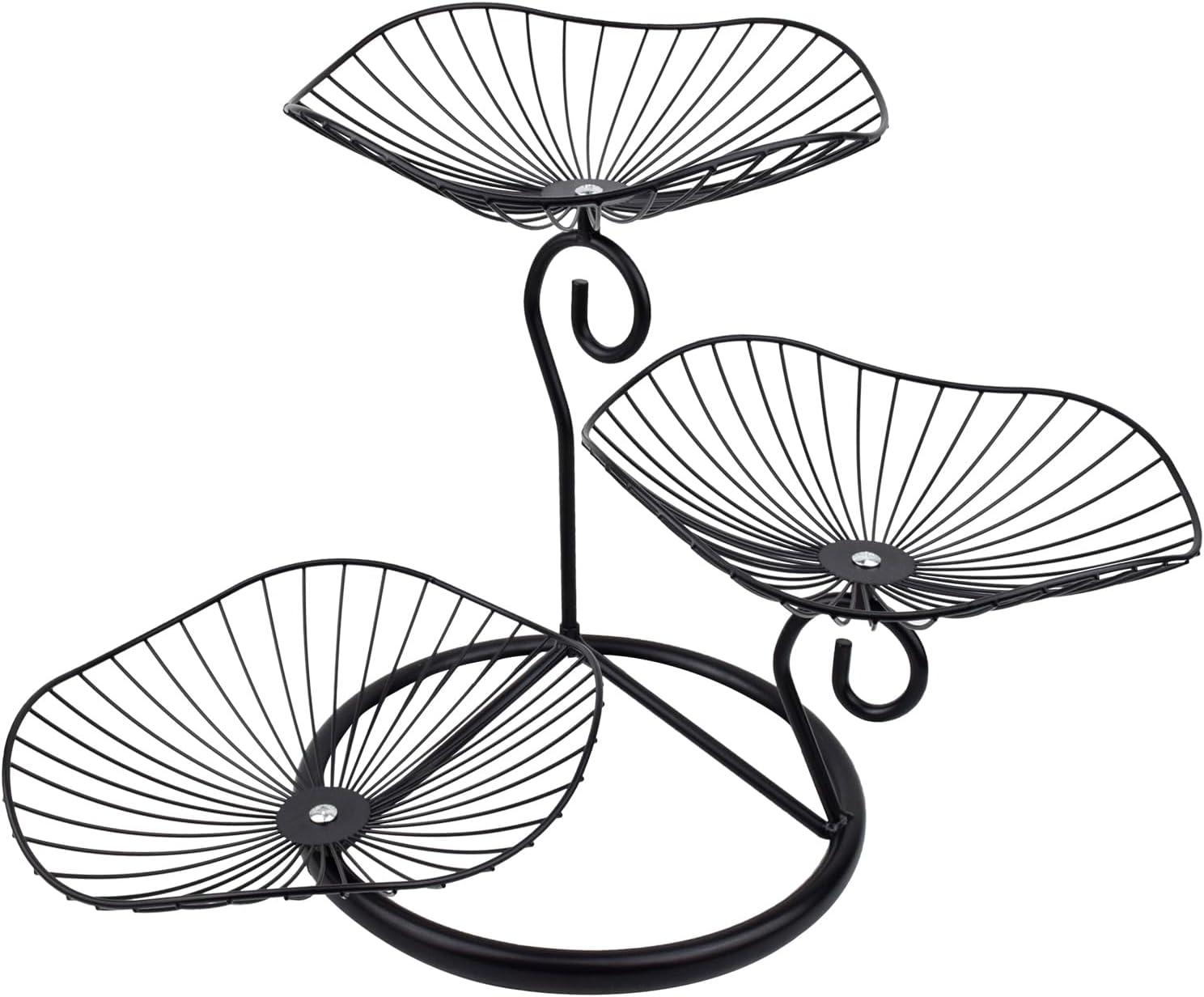 Amazon.com: CUKE2BEET 3 Tier Fruit Basket, Multi Tier Fruit Holder ...