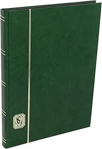 Amazon.com : SG A4 32 Side Black Page Stamp Stockbook - Green Stanley ...