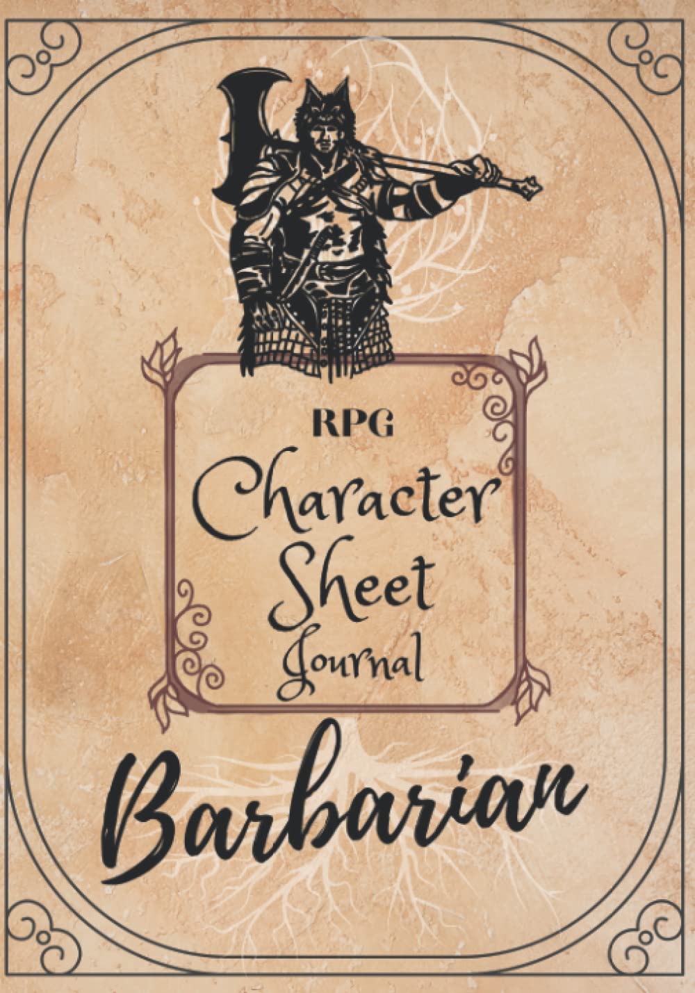 Barbarian RPG Character Sheet Journal: With class-specific character ...