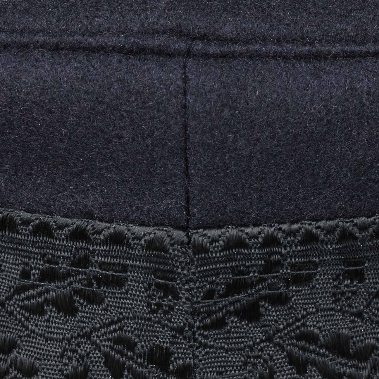 HAMMABURG Prince Henry Cap in Grey and Blue, Traditional Captain’s Cap ...