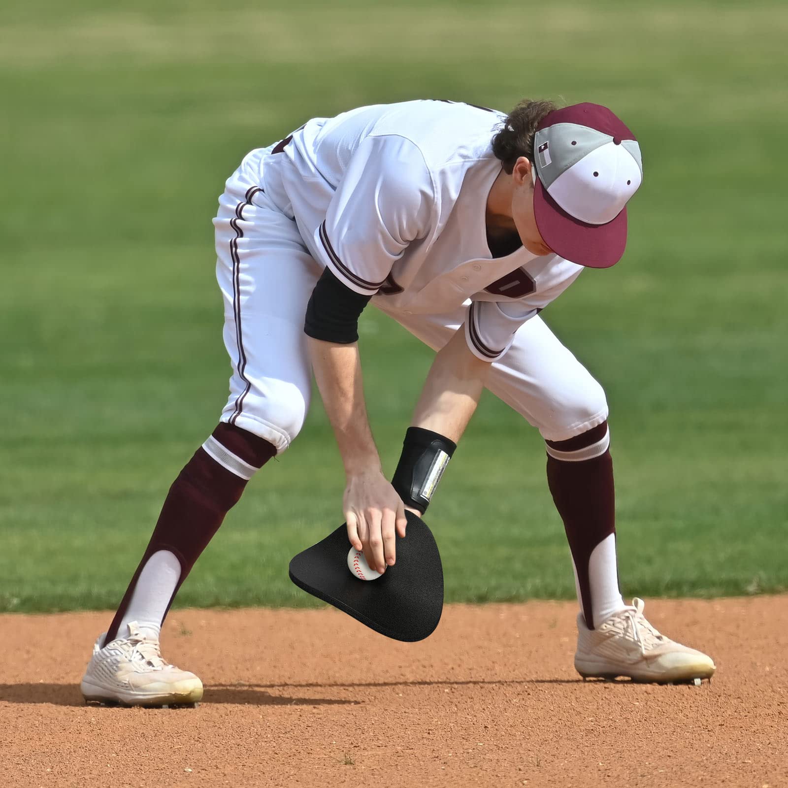 Snapklik.com : Leyndo 12 Pcs Baseball Training Glove Foam Fielding ...