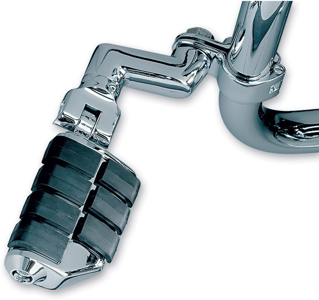 Kuryakyn 7976 Offset Dually ISO-Peg with 1" Clamps, Foot Pegs - Amazon ...