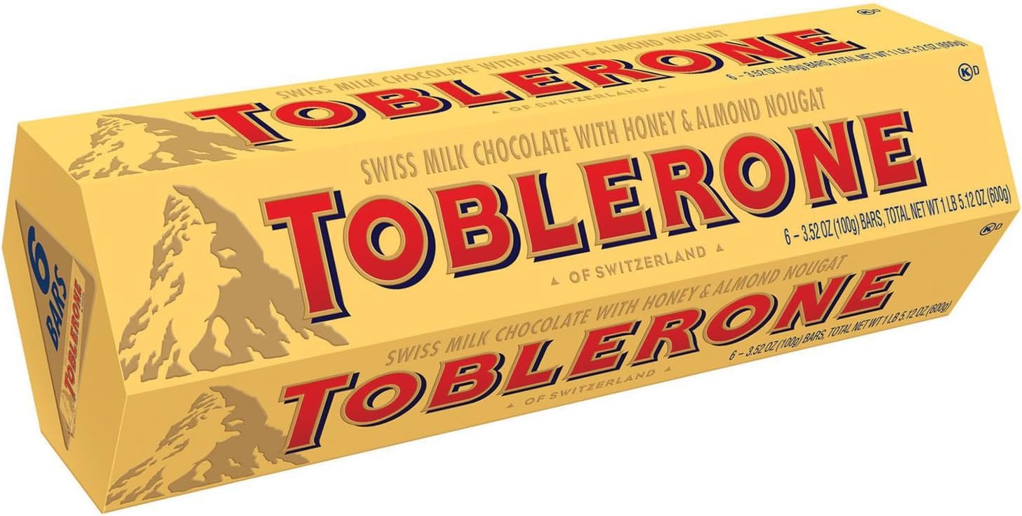 Amazon.com : Toblerone Milk Large Bar Chocolate, 360 g : Grocery ...
