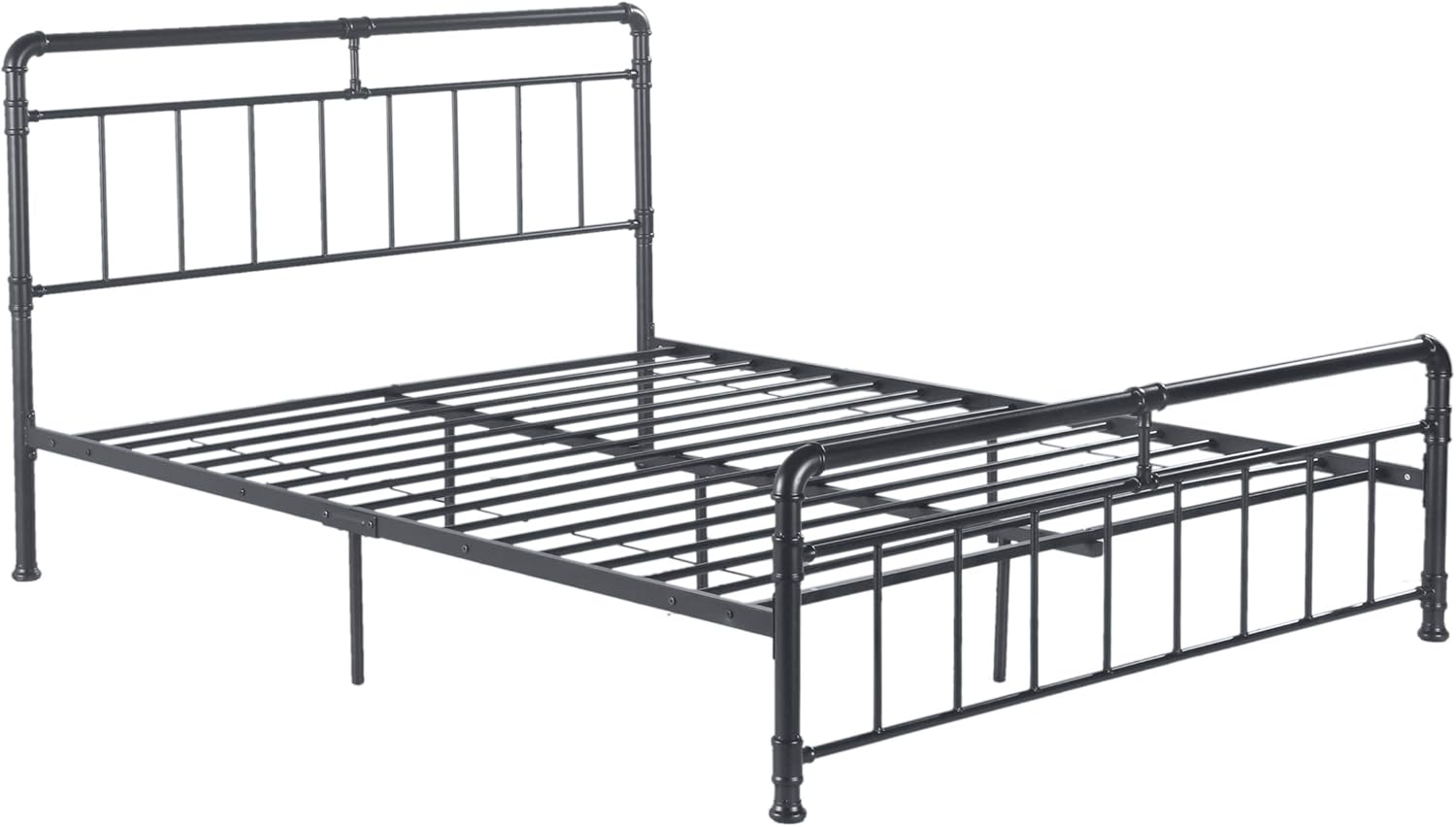 Amazon.com: Christopher Knight Home Sally Queen-Size Iron Bed Frame ...