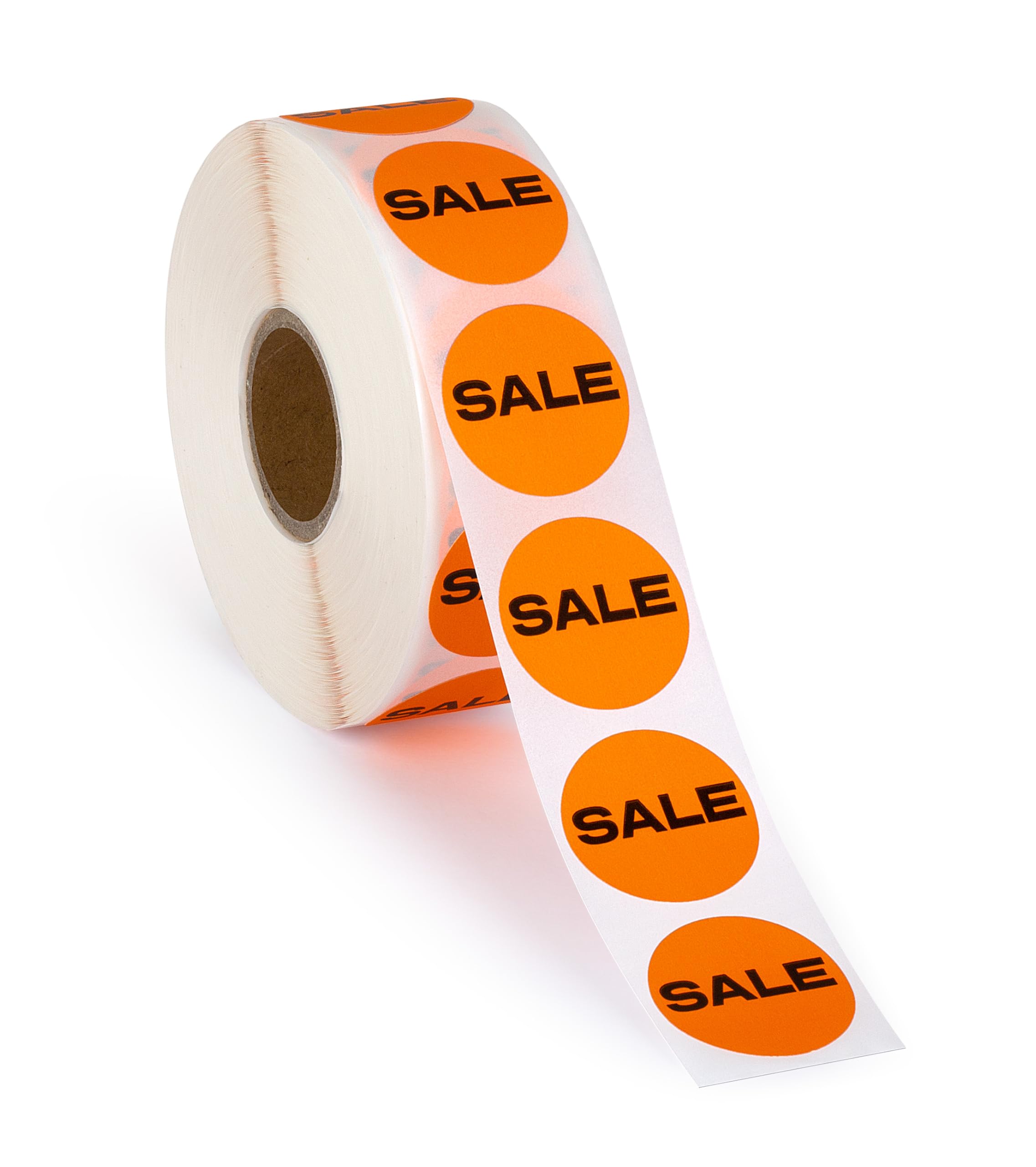 Amazon.com : 1000 pcs Sale Stickers for Retail Store Bright Orange ...