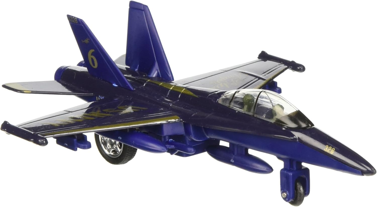 Amazon.com: Toysmith F-18 Blue Angel Jet : Toys & Games