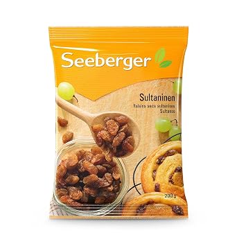 Seeberger Sultaninen: Helle süß-fruchtige Sultana Rosinen aus der ...