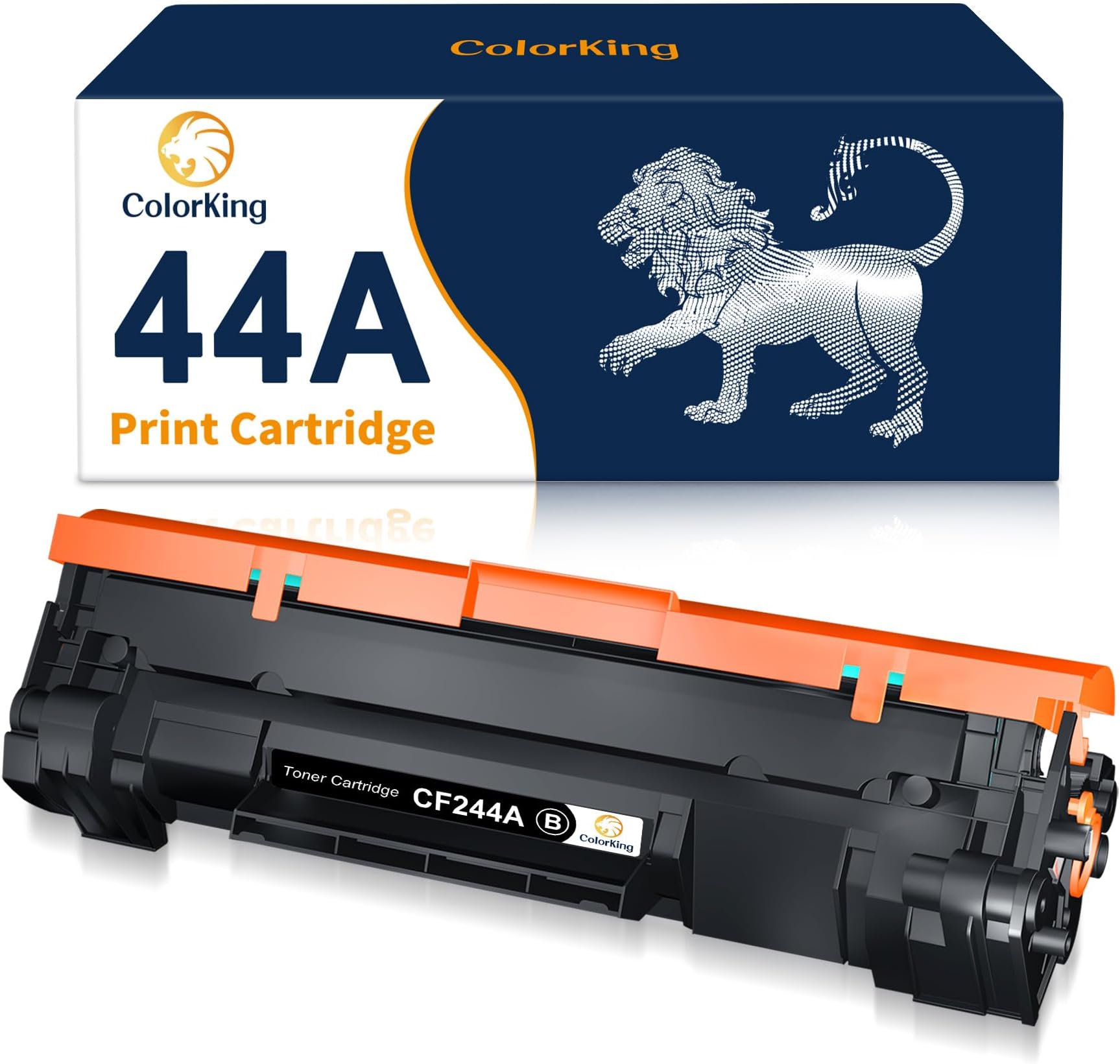 HP CF244A 44A Original Toner Cartridge, Black, Single Pack, Standard ...