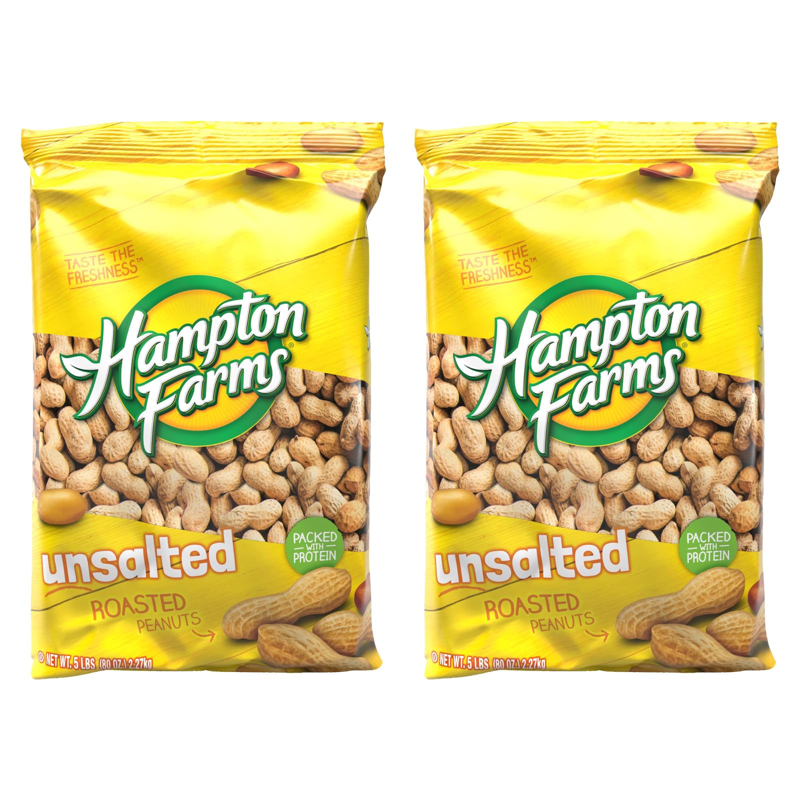 Amazon.com : Hampton Farms - USA Grown All-Natural - Fancy Roasted In ...
