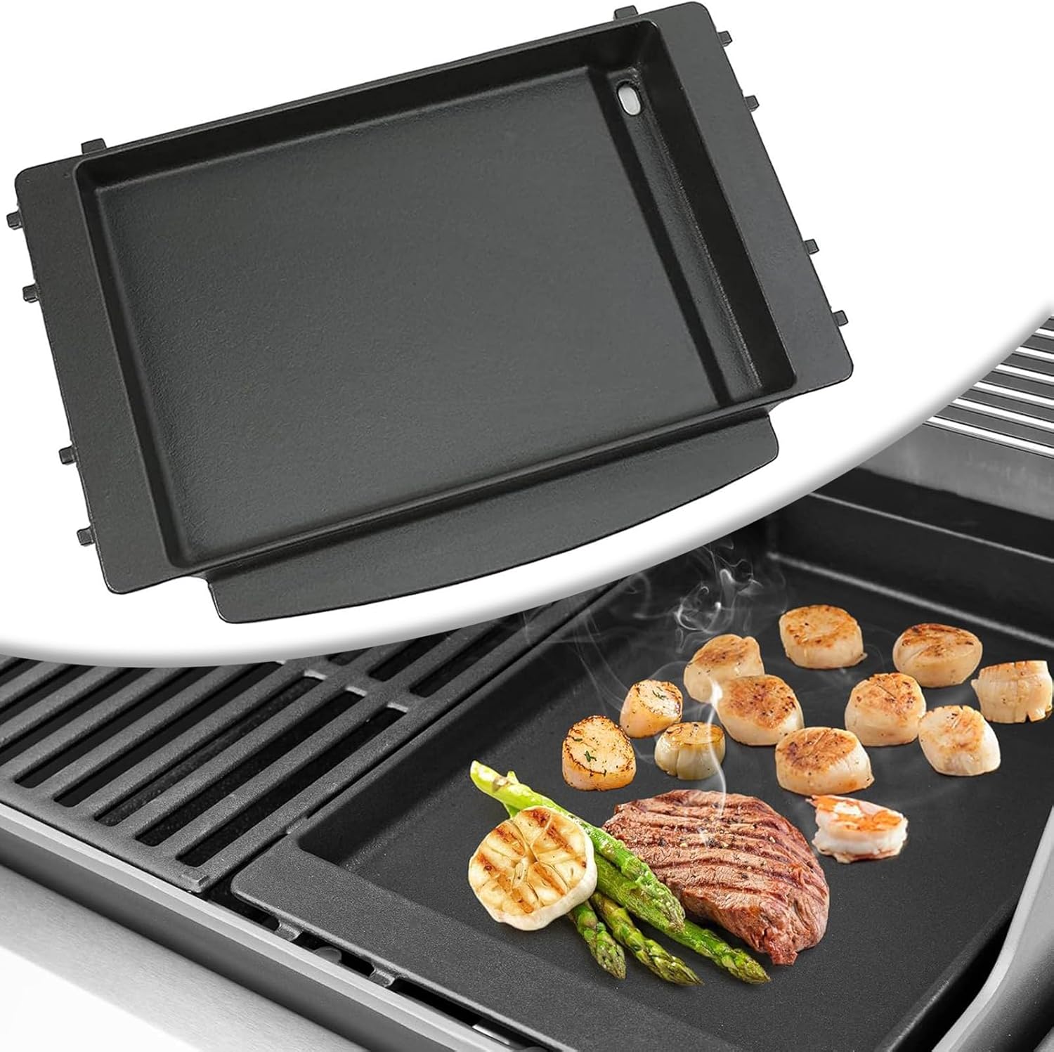 Amazon.com: Grill Griddle for Weber 7658 Spirit Grills: Spirit 200, 300 ...