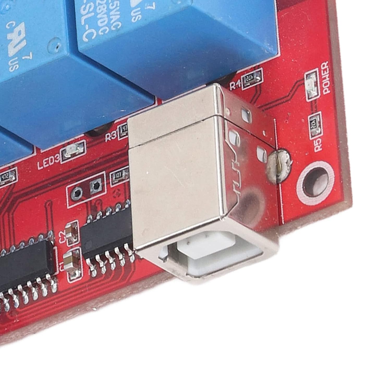 4 Channel Relay Module, USB Relay Module Large Load Capacity 3 ...