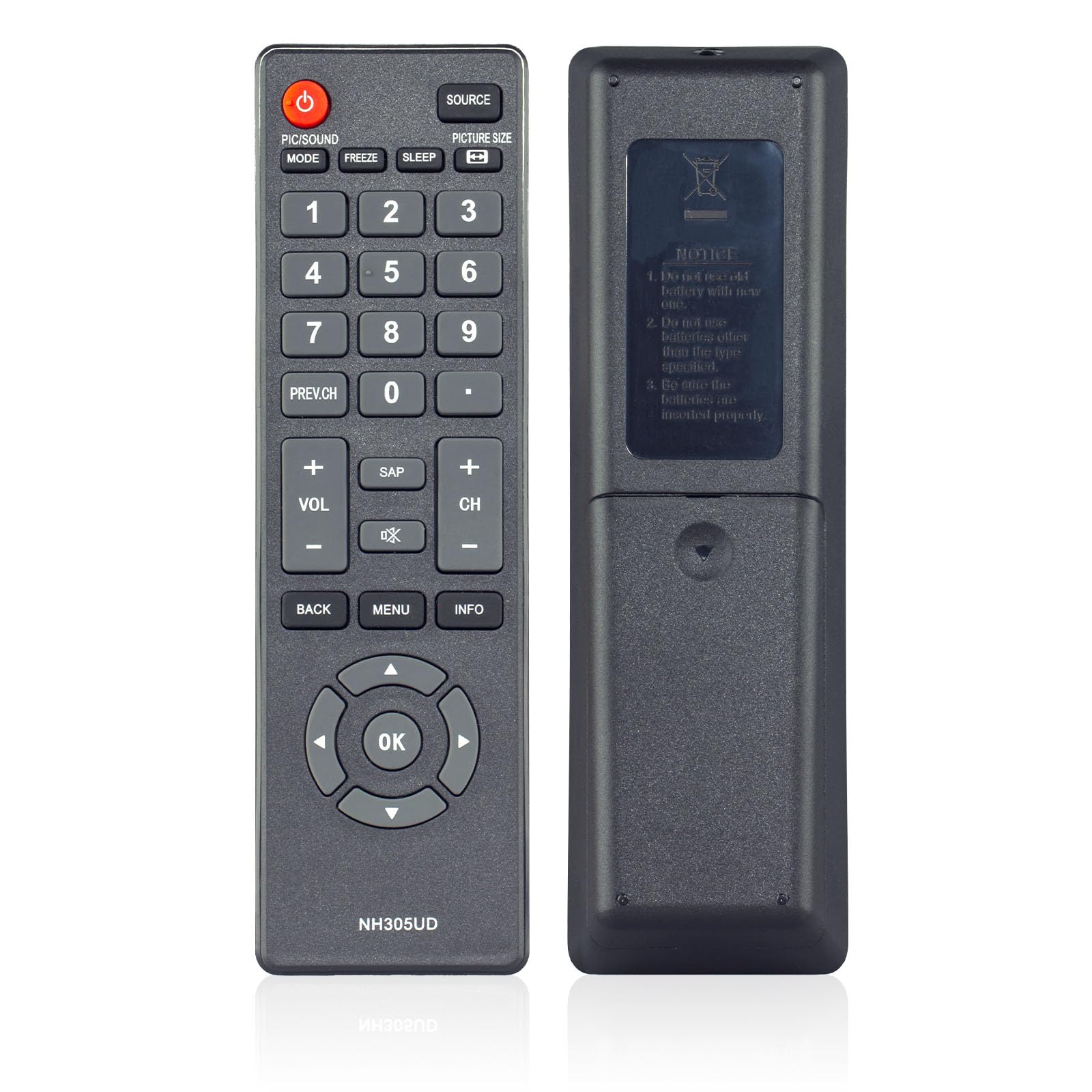 Amazon.com: NH305UD Universal Remote Control for Emerson TV Model ...