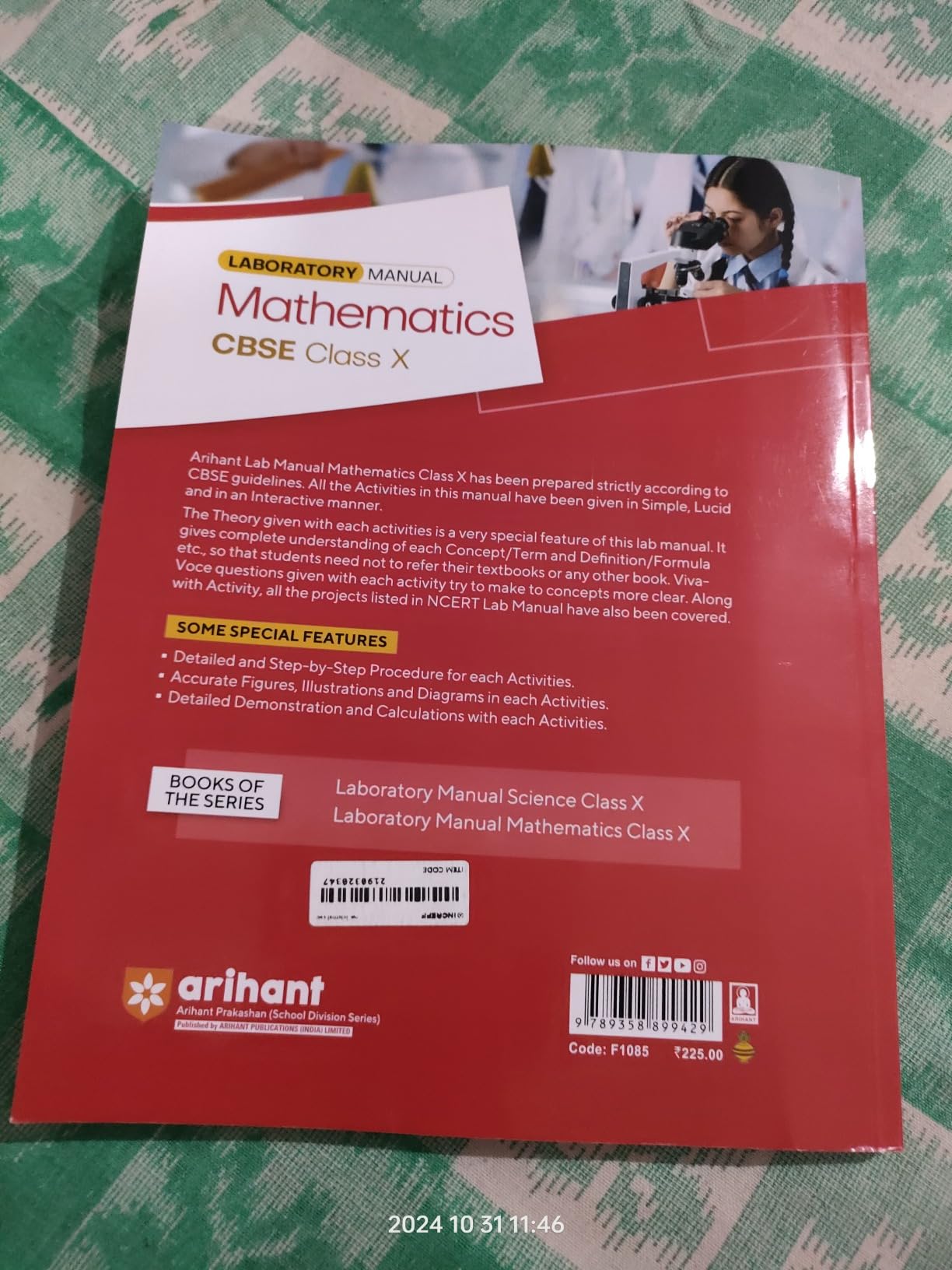 (OLD EDITION) LAB MANUAL MATHEMATICS CBSE CLASS X : Divya Malik: Amazon ...