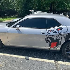 Amazon.com - LANRICE Gorilla Car Side Door Stickers Funny Pickup ...