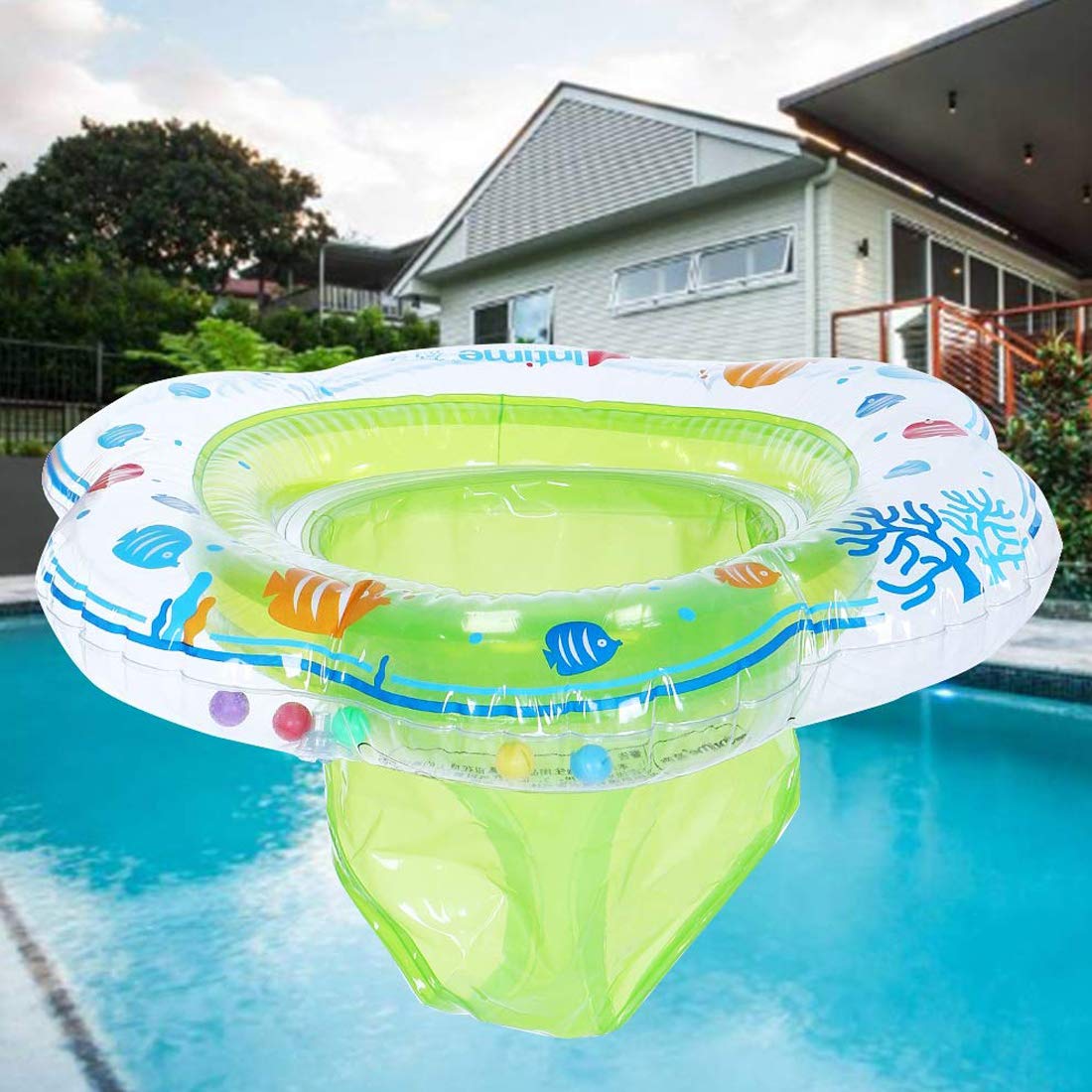 Snapklik.com : Baby Swimming Float Ring,Baby Inflatable Pool Floatie ...