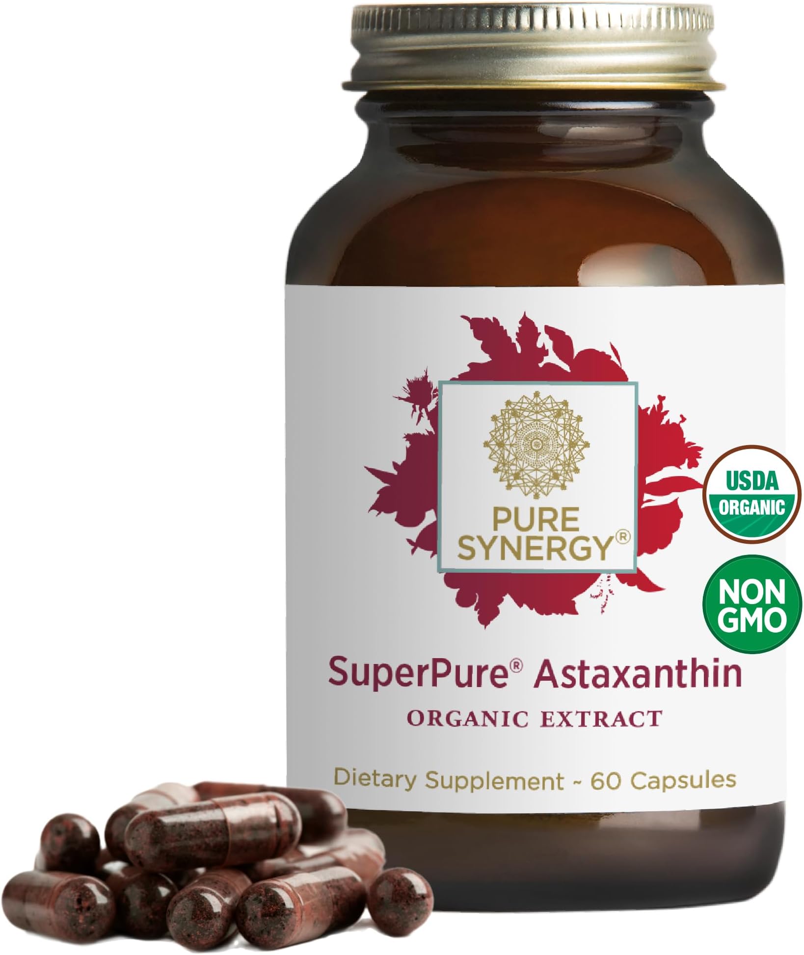 Amazon.com: PURE SYNERGY SuperPure Astaxanthin Extract | Organic ...