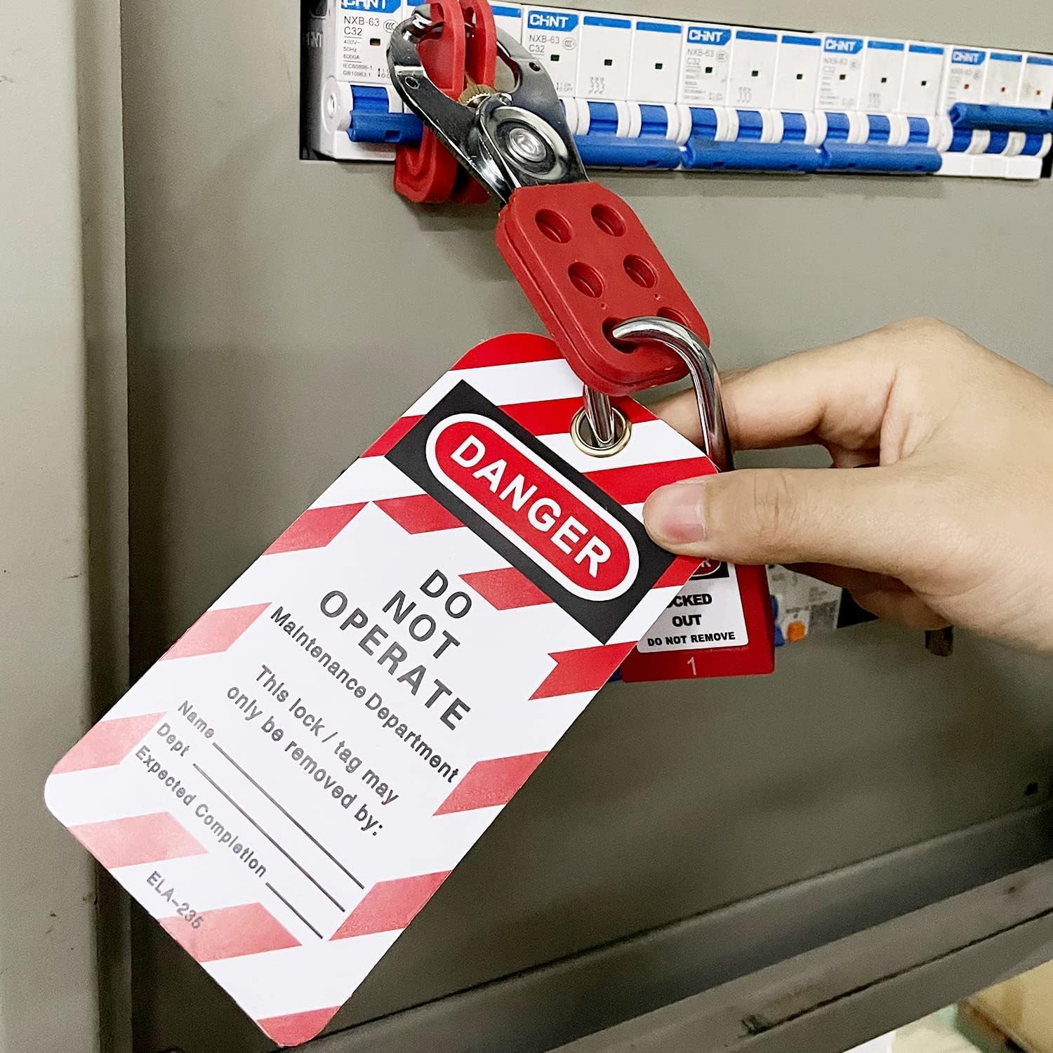 Lockout Tagout Kit Electrical Loto - Clamp-On ประเทศไทย | Ubuy