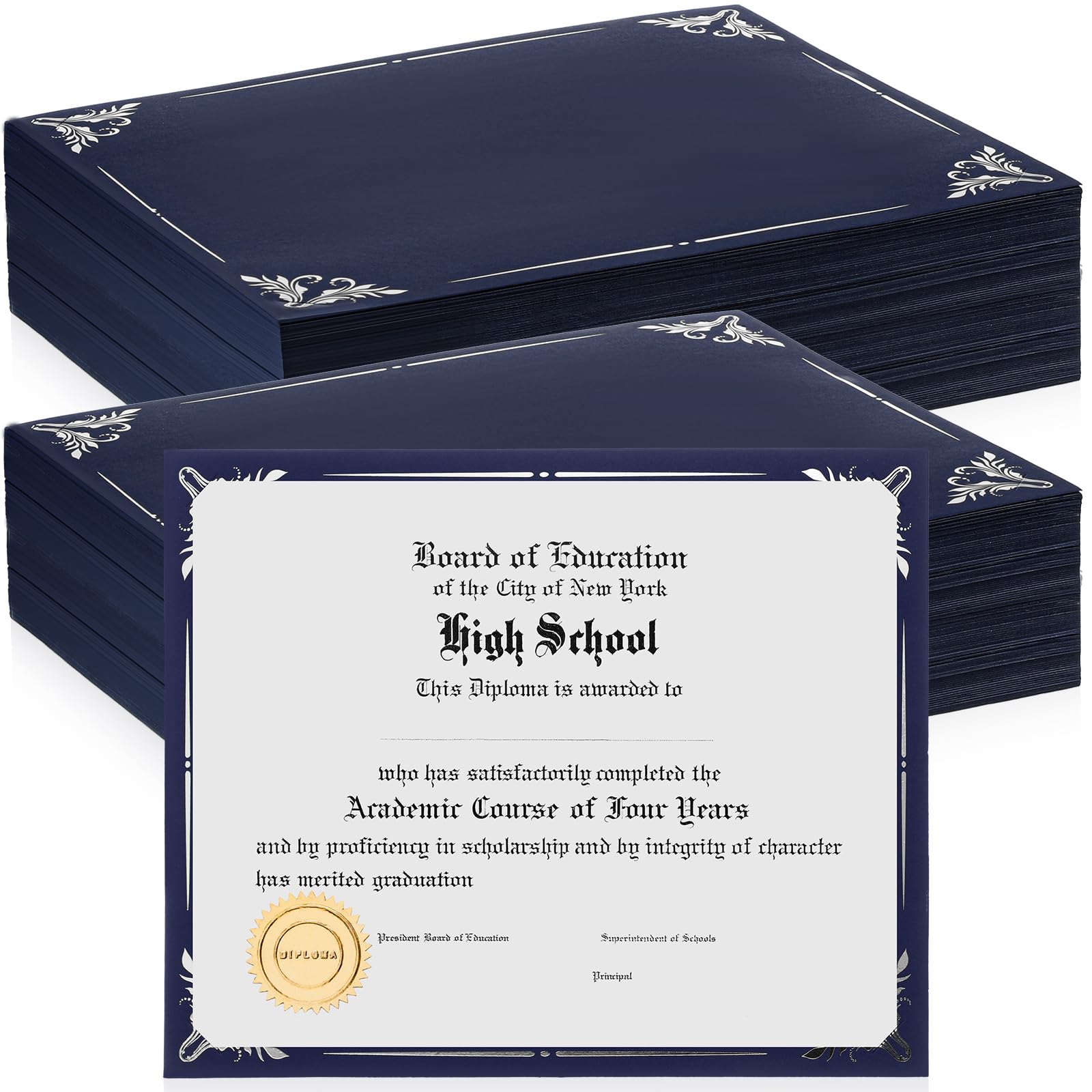 Snapklik.com : Geosar 200 Pack Certificate Holders Diploma Holders ...