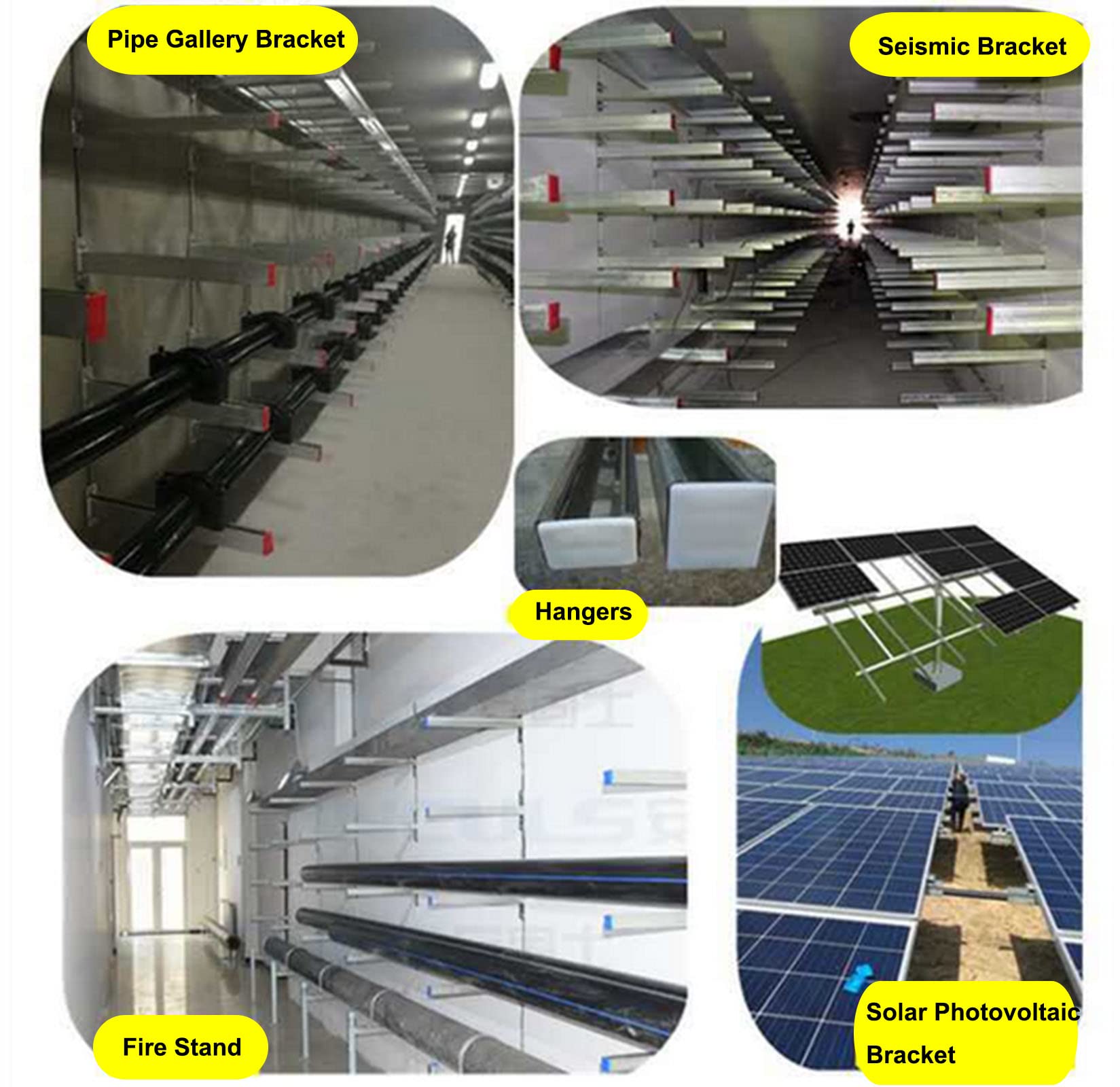 Snapklik.com : KUMGROT 4pcs Strut Channel Bracket Flat Plate Cross ...