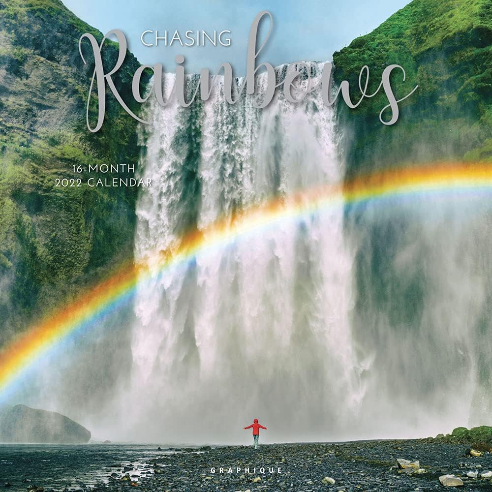 Amazon.com: Graphique 2022 Chasing Rainbows Wall Calendar | 12” x 12 ...