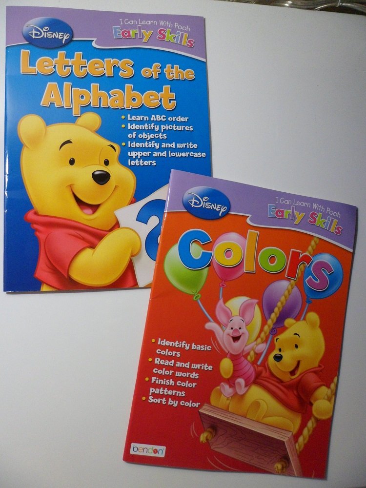 disney I Can Learn With Pooh. Colors, Letters of the Alphabet: bendon ...