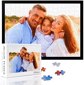 Amazon.com: Lihome Custom Puzzles from Photos – Personalized Puzzle ...