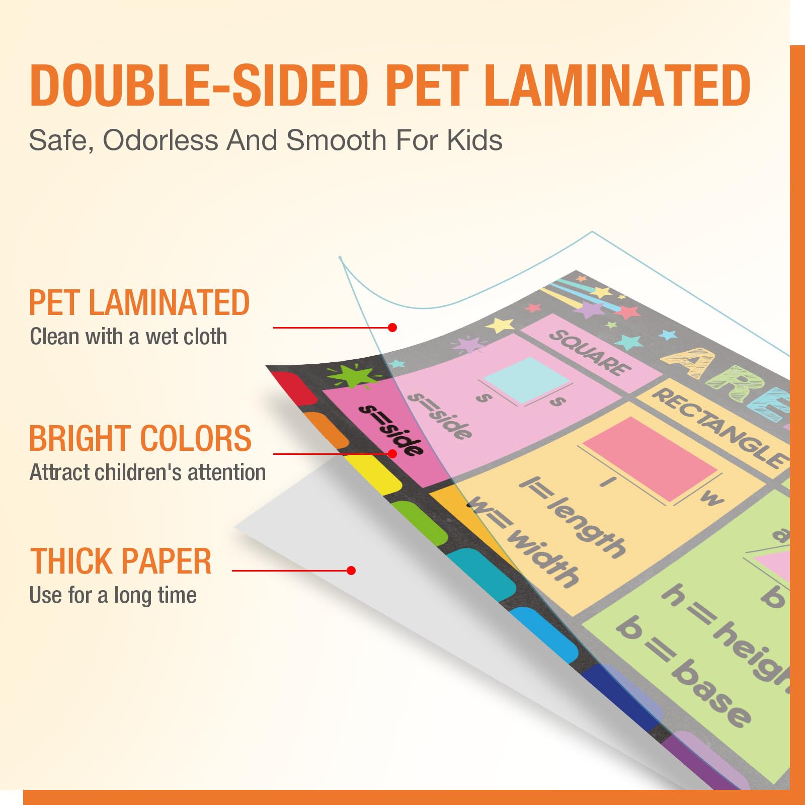 Snapklik.com : Pasimy 3 Pack Math Posters Mathematics Educational ...