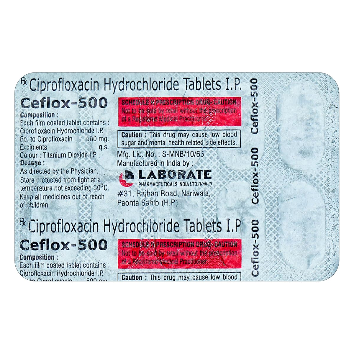 CEFLOX 500MG - Strip of 10 Tablets : Amazon.in: Health & Personal Care