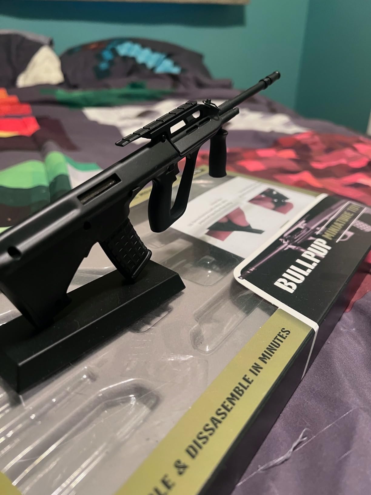$7/mo - Finance GoatGuns Miniature Bullpup Model Black | 1:3 Scale Die ...