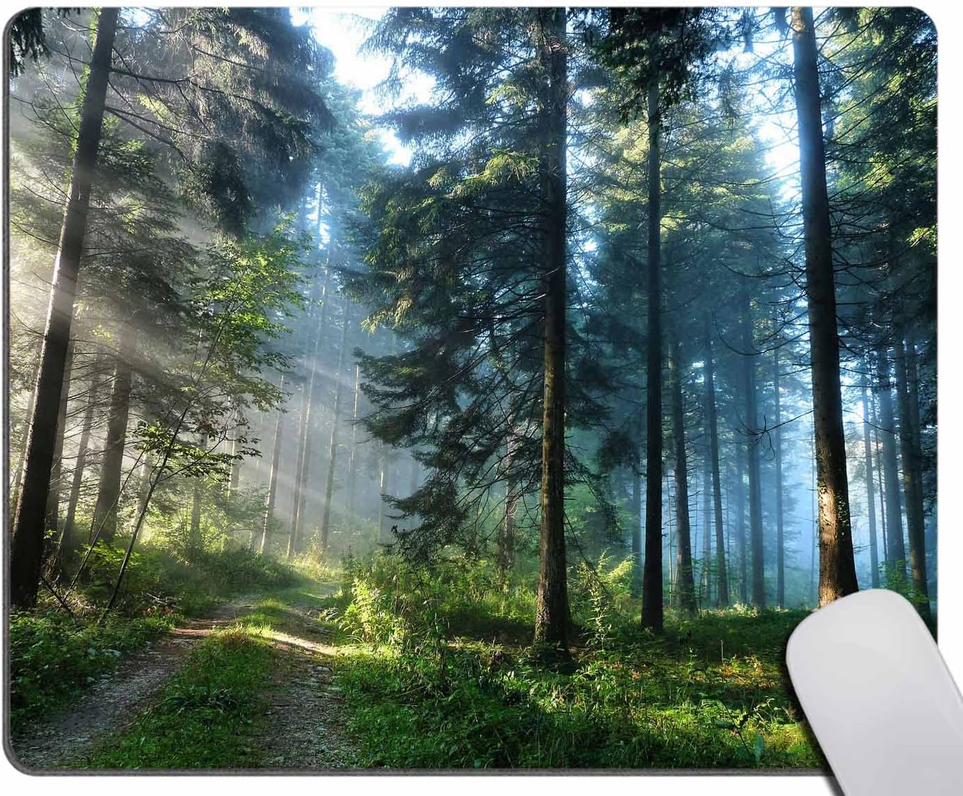 Amazon.com: Deep In The Forest Thick Green Vegetation Tree Nature Mouse ...