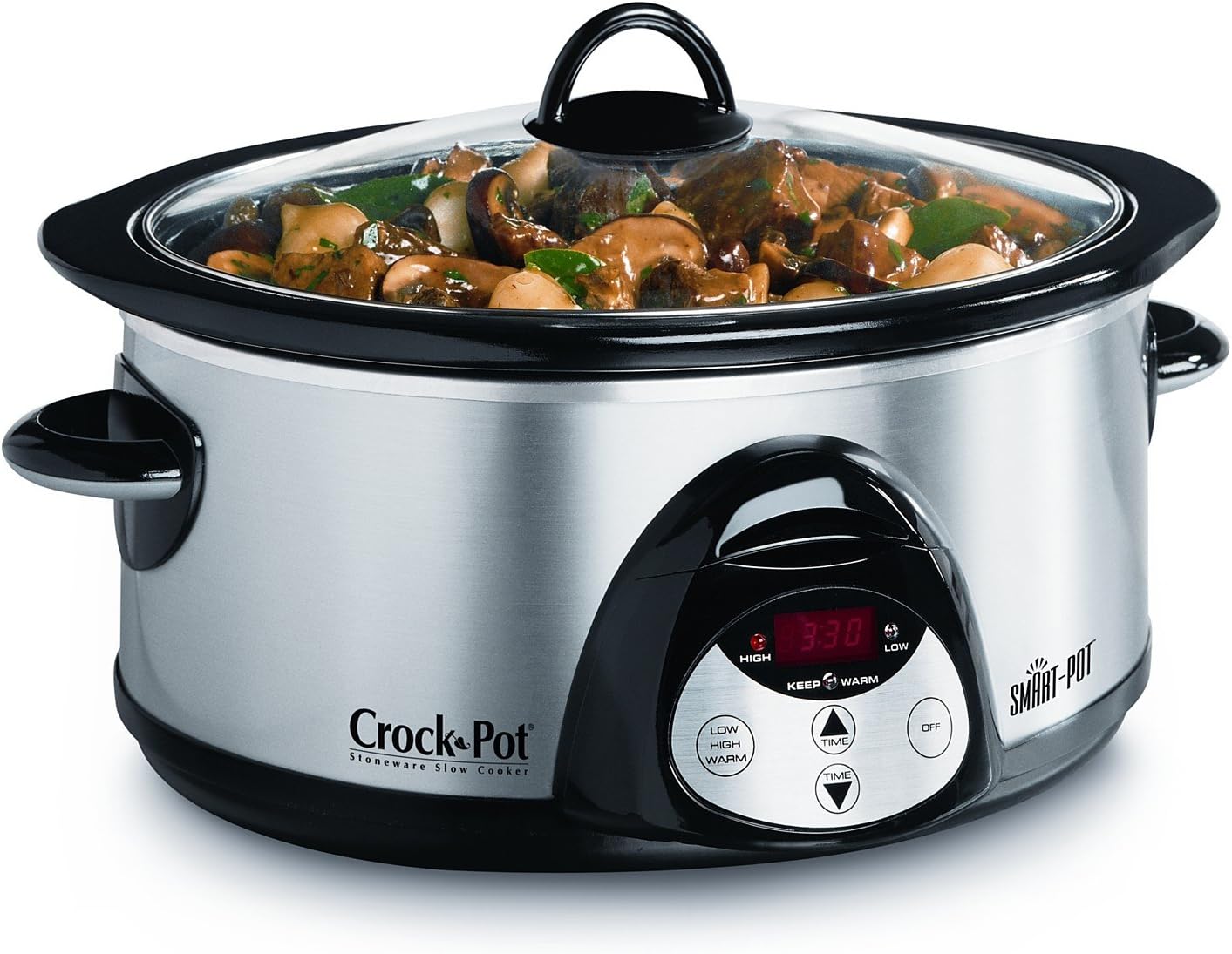 Amazon.com: Crock-Pot SCVC609SS 6-Quart Oval Programmable Slow Cooker ...