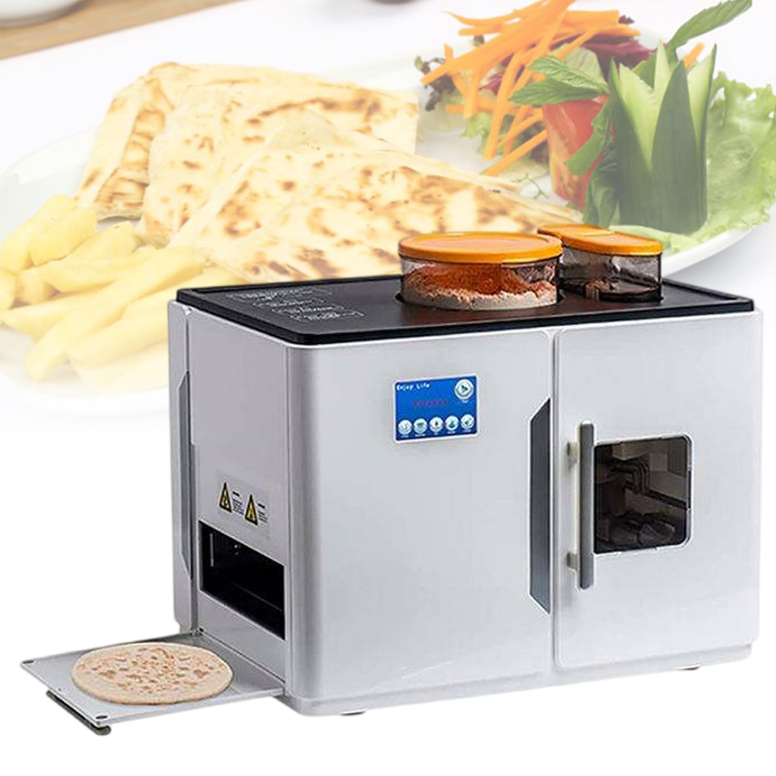 Buy Fully Automatic Roti Maker, Electric Chapati Tortilla Pancake ...