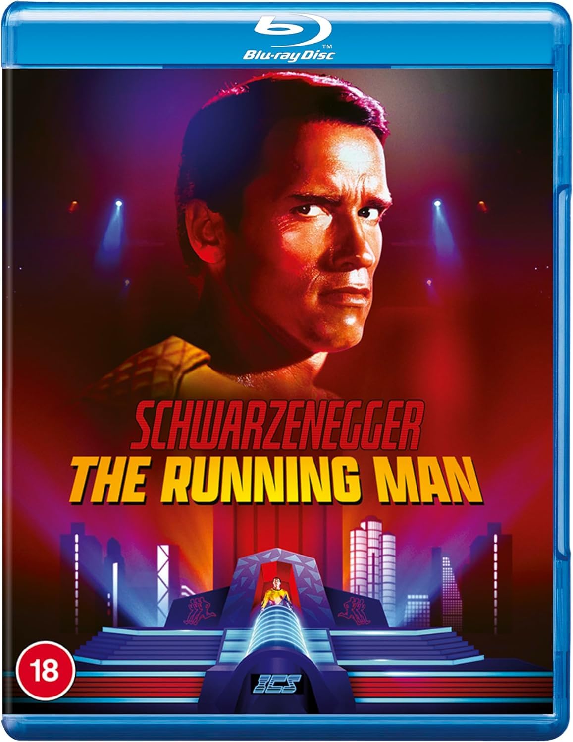 Amazon.com: The Running Man [Blu-ray] : Arnold Schwarzenegger, Maria ...