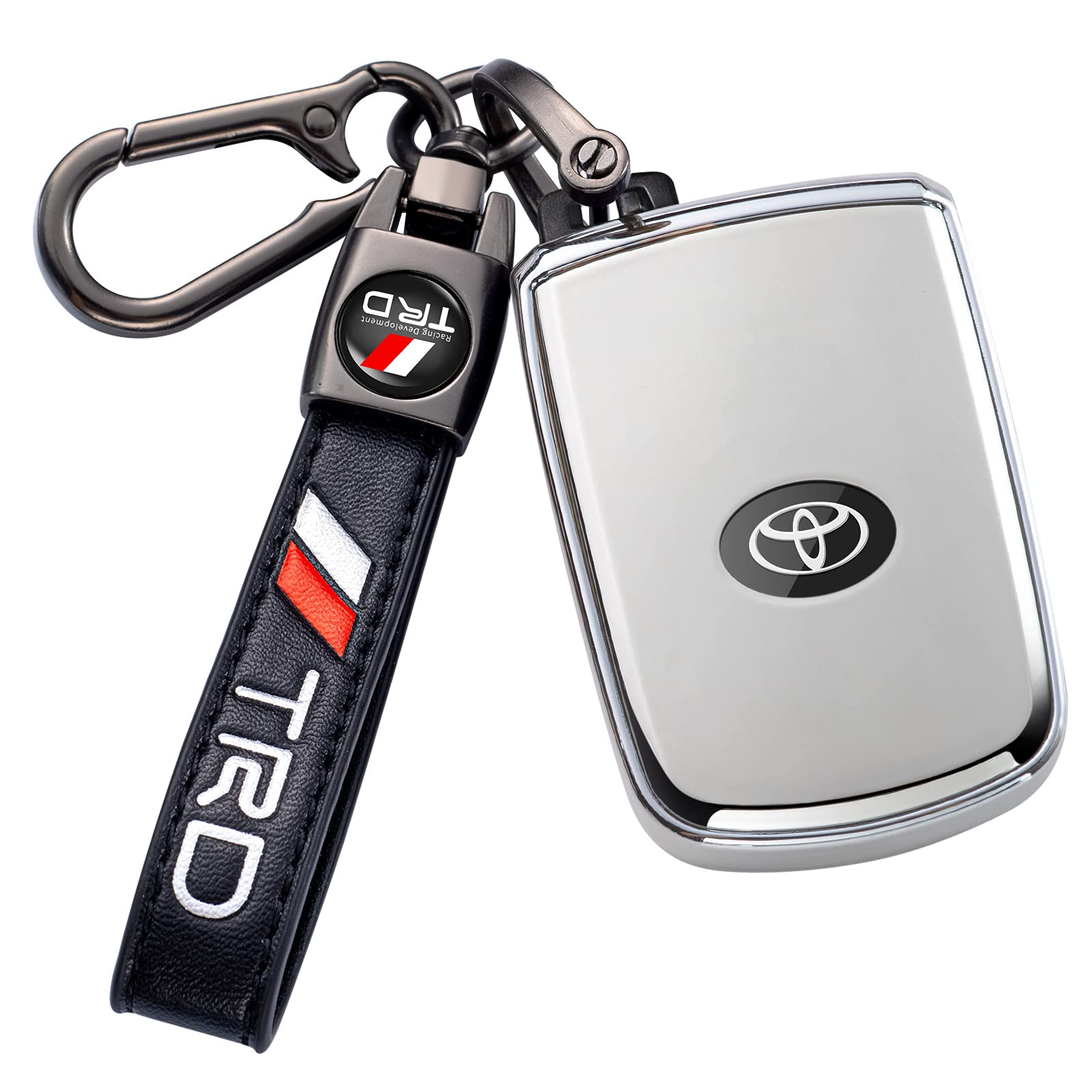 Buy Key Fob Cover Case for Toyota TRD Sequoia Tundra Tacoma 4Runner ...