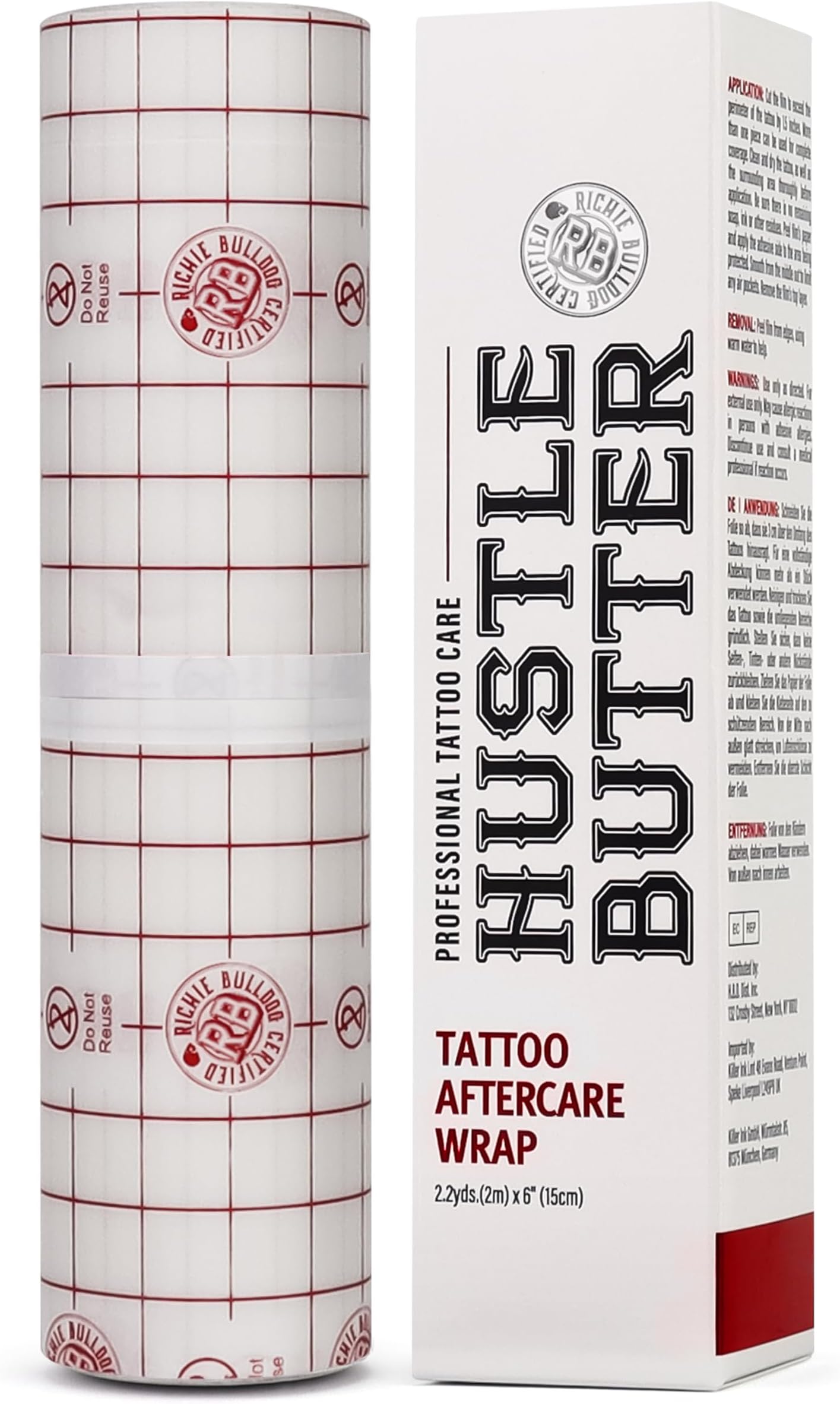 Amazon.com: Recovery Aftercare Derm Shield Tattoo Aftercare Bandage ...