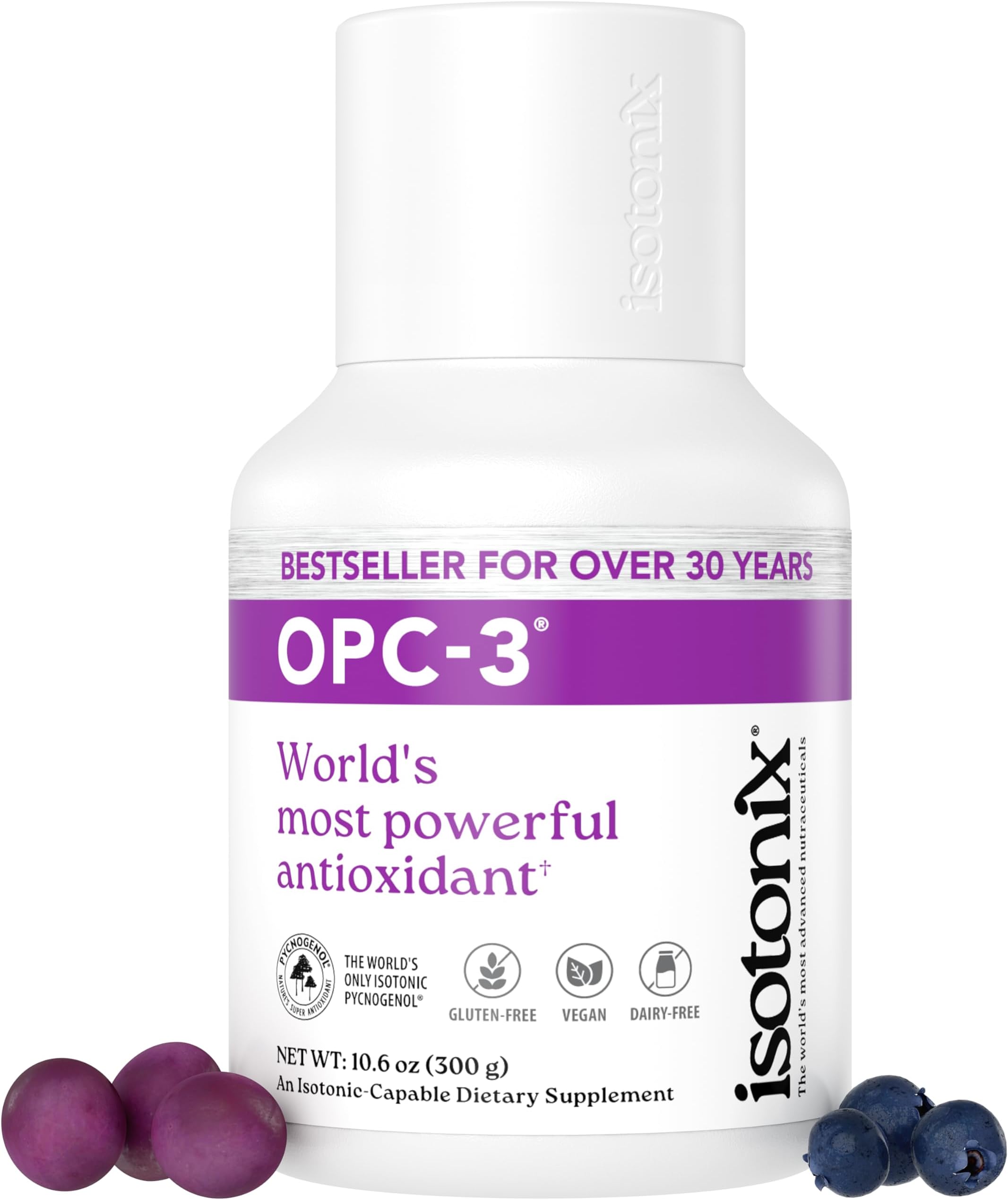 Amazon.com: OPC-3 Isotonix - Antioxidant Supplement - Pycnogenol, Grape ...