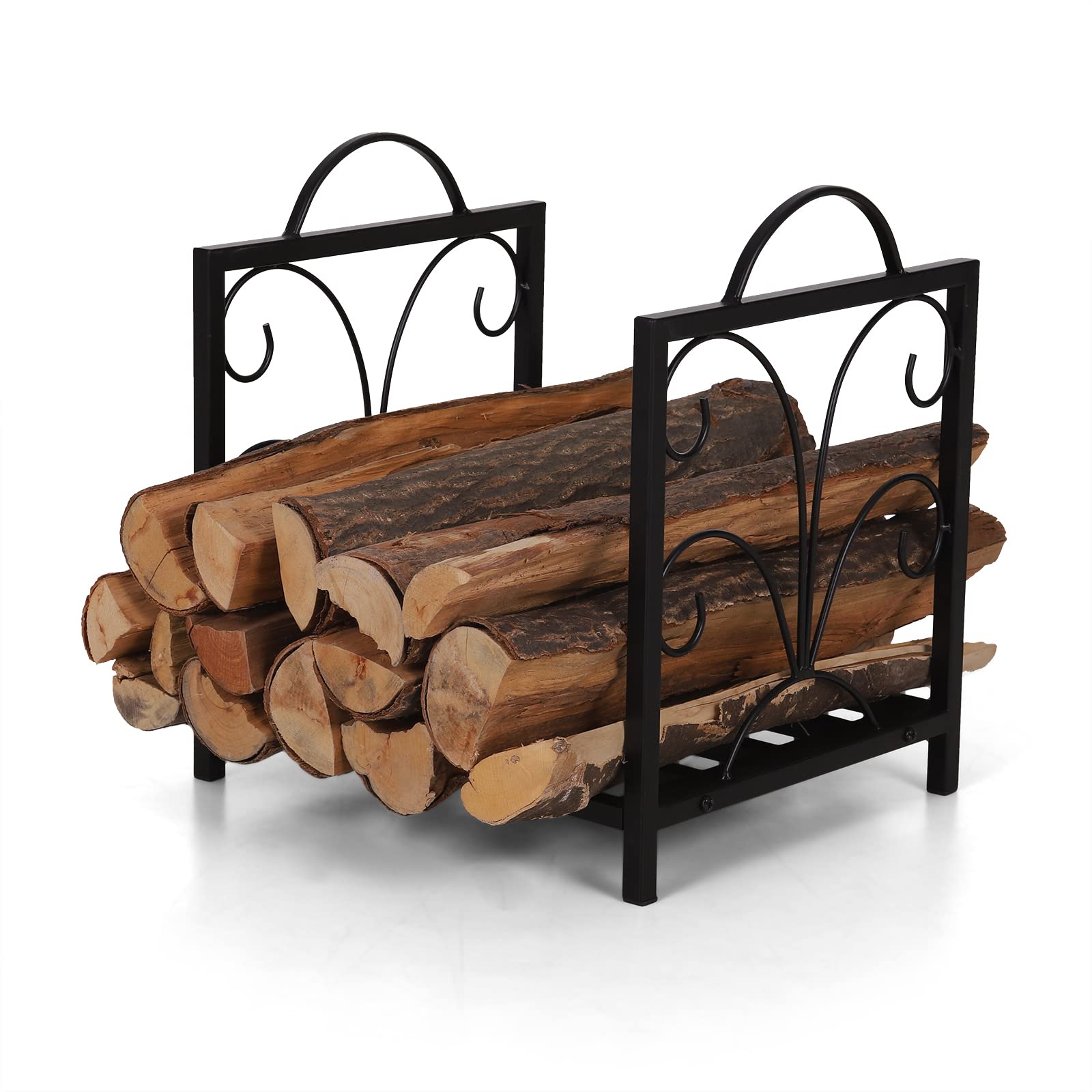 Snapklik.com : PHI VILLA Indoor Small Firewood Rack For Outdoor ...