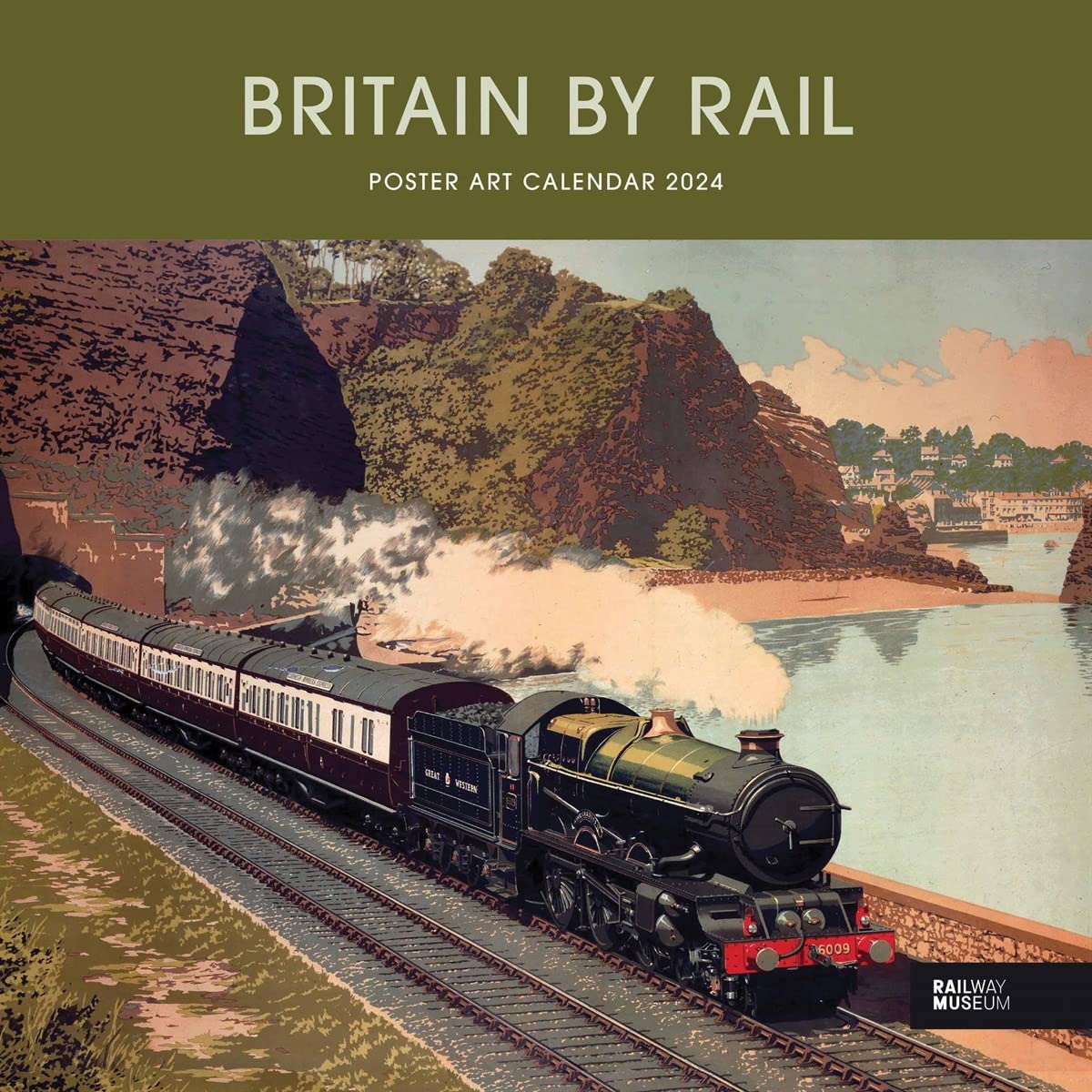 Amazon.com: Britain by Rail National Railway Museum Wiro Wall Calendar ...