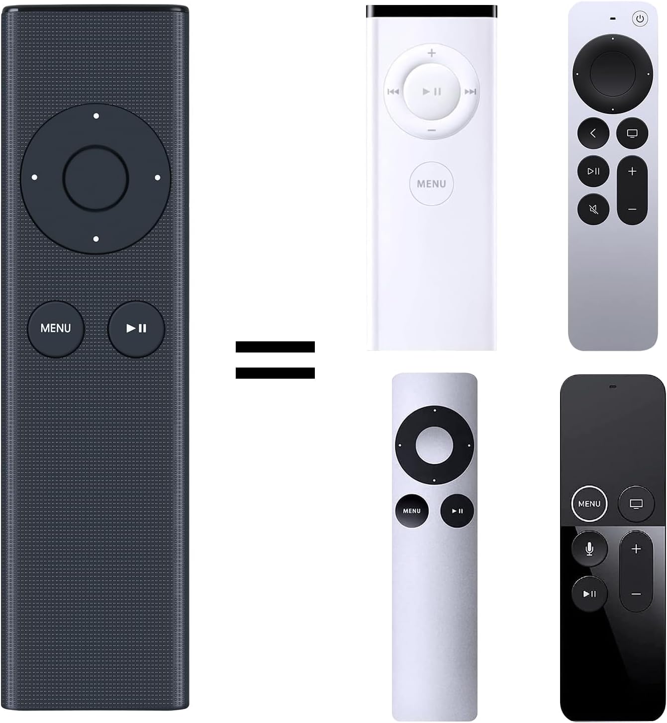 Amazon.com: Remote Control for Apple TV Siri 4K 4th EMC 3186 A1962 ...