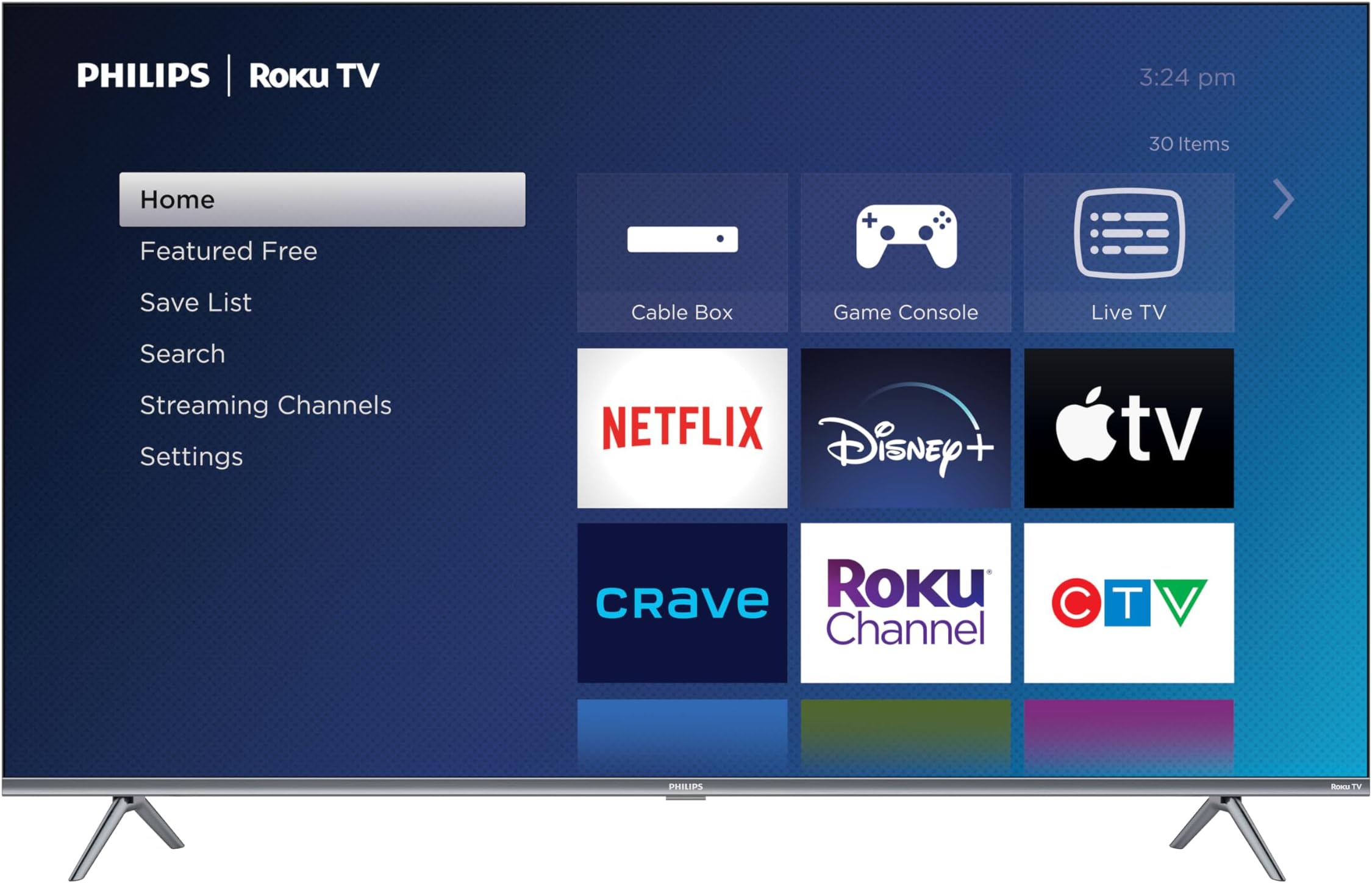 Philips Roku TV 65" 4K Ultra HD HDR10 5600 Series Borderless Smart TV ...