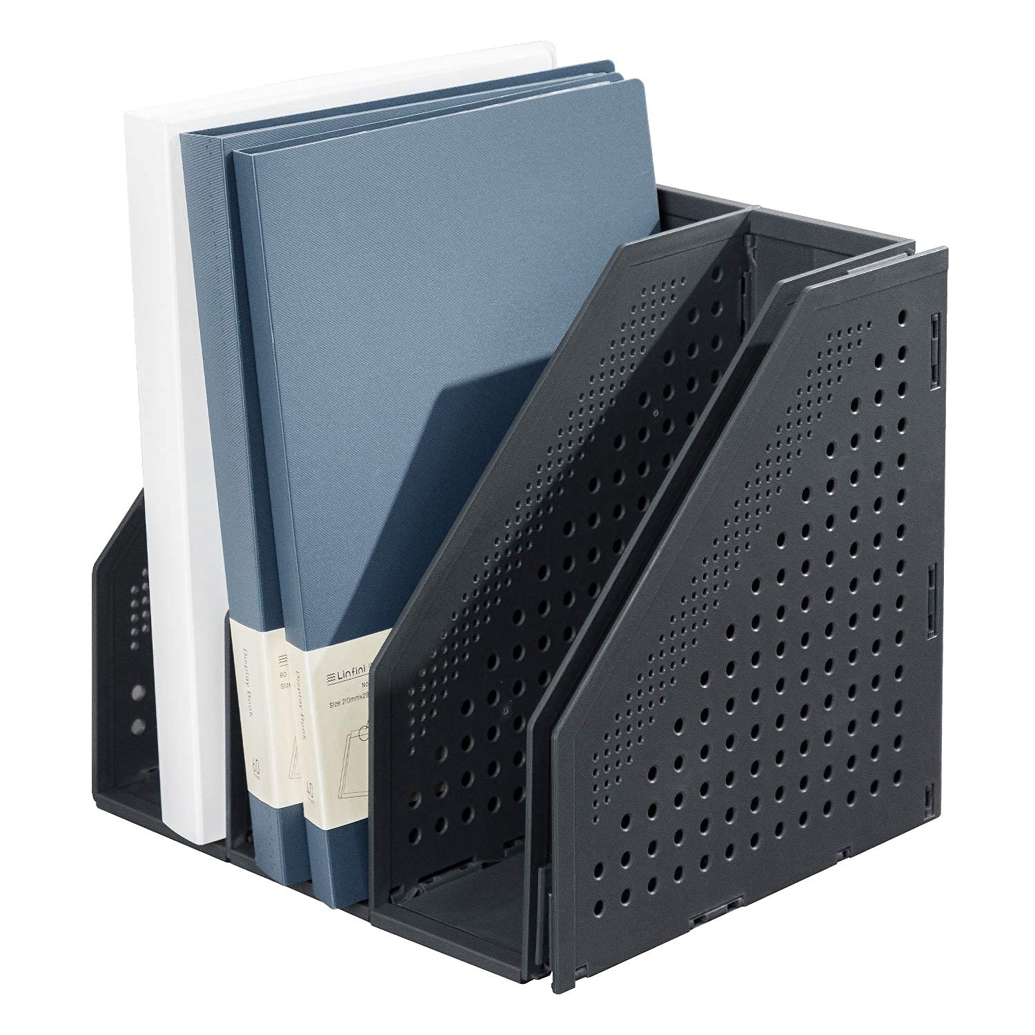 Snapklik.com : Deli Collapsible Magazine File Holder, Desk Organizer ...