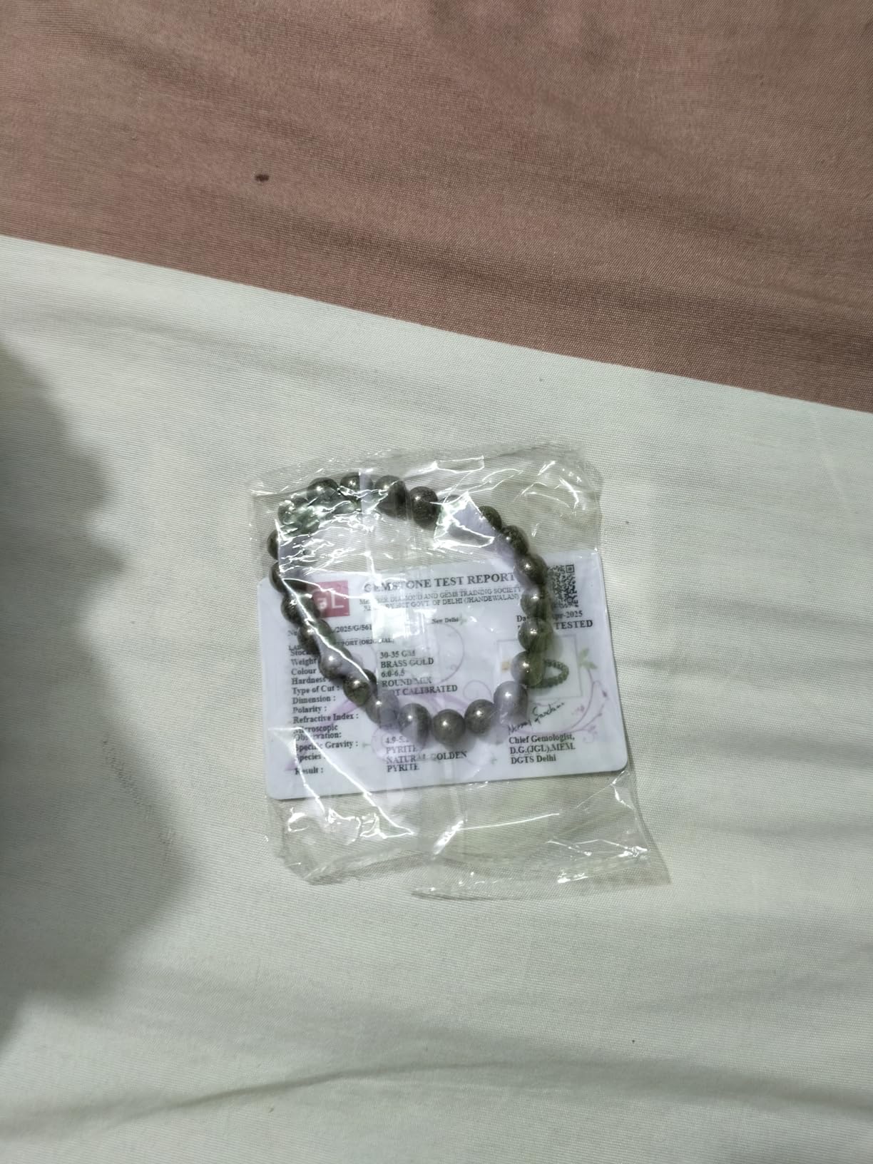 Buy Astroyogi Raw Pyrite Bracelet | Energized Money Magnet Crystal for Wealth, Confidence ...