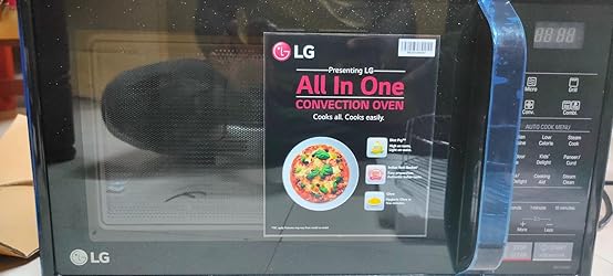 LG 21 L Convection Microwave Oven (MC2146BG, Glossy Black) : Amazon.in ...