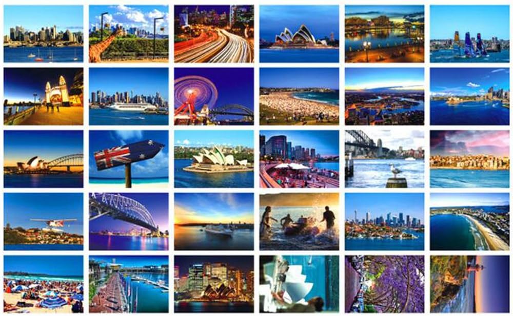 Amazon.com: Collectible 30 PCS 1 Set World's Artistic Beautiful ...