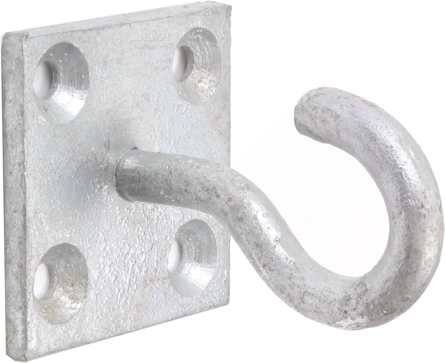 Hardware-Solutions Galvanised Steel Hook, 50mm x 50mm, 1 Hook, Wall ...