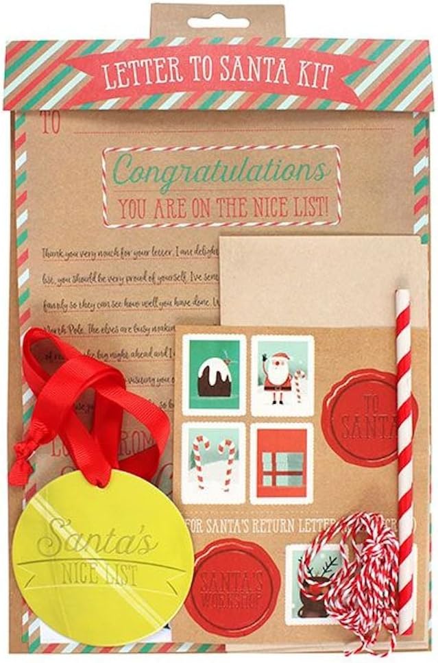 Amazon.com: Letter to Santa Kit : Home & Kitchen