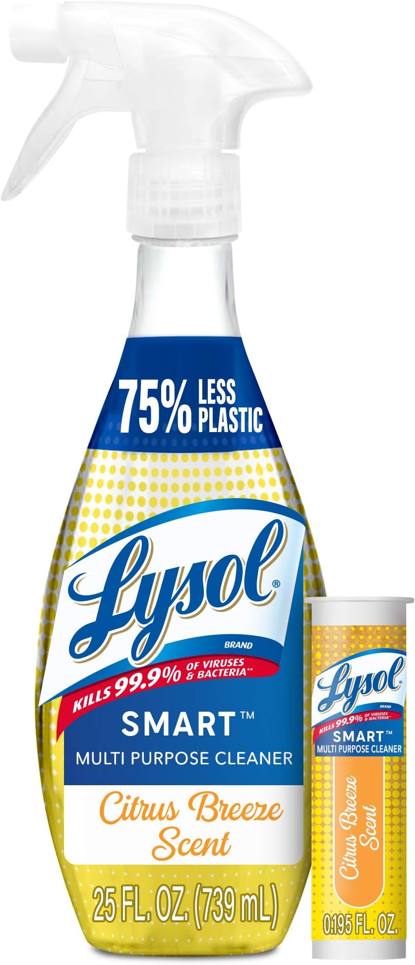 Amazon.com: Lysol SMART Multi-Purpose Cleaner, Citrus Breeze Starter ...