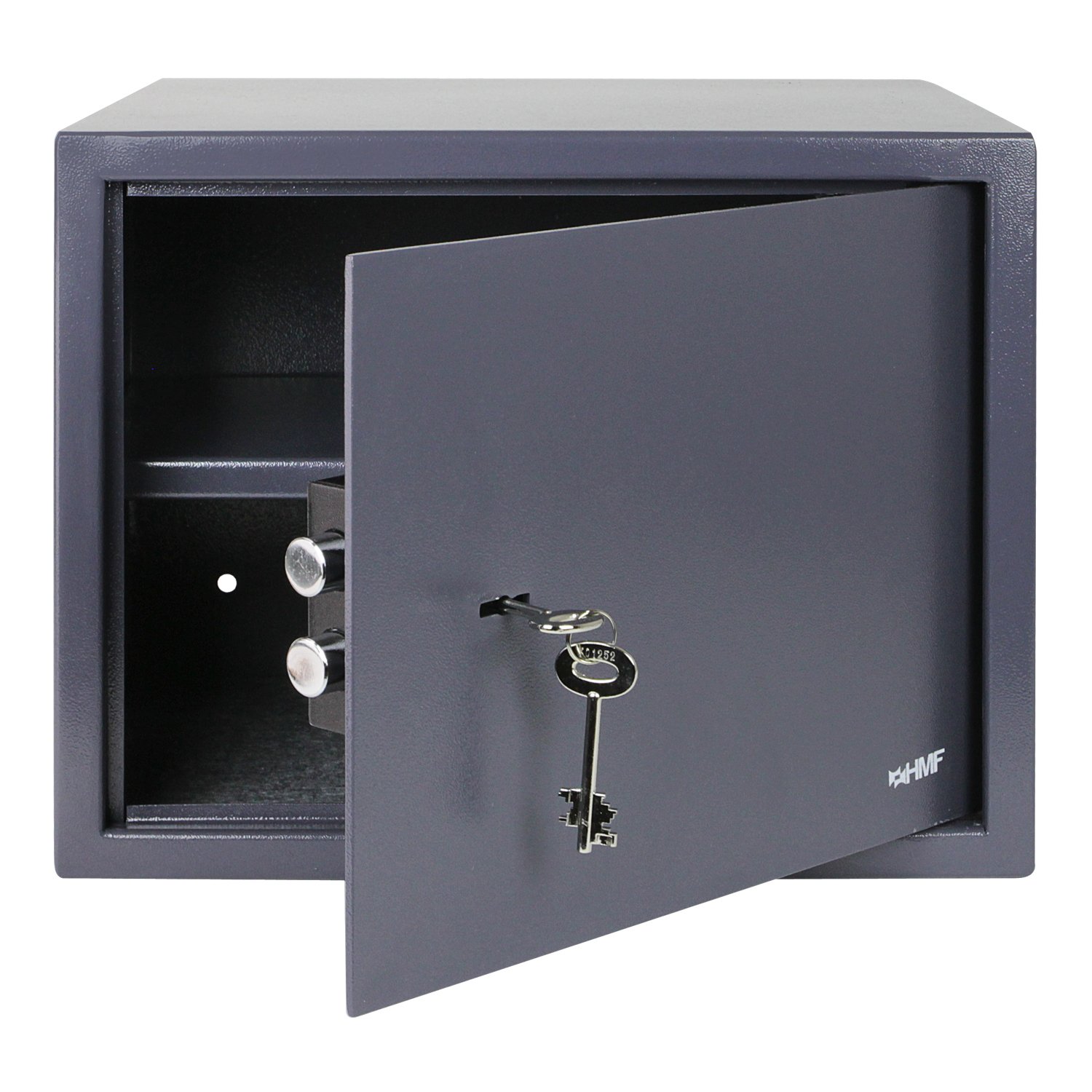 HMF 49203-11 Möbeltresor Doppelbartschloss, 38,0 x 30,0 x 30,0 cm ...
