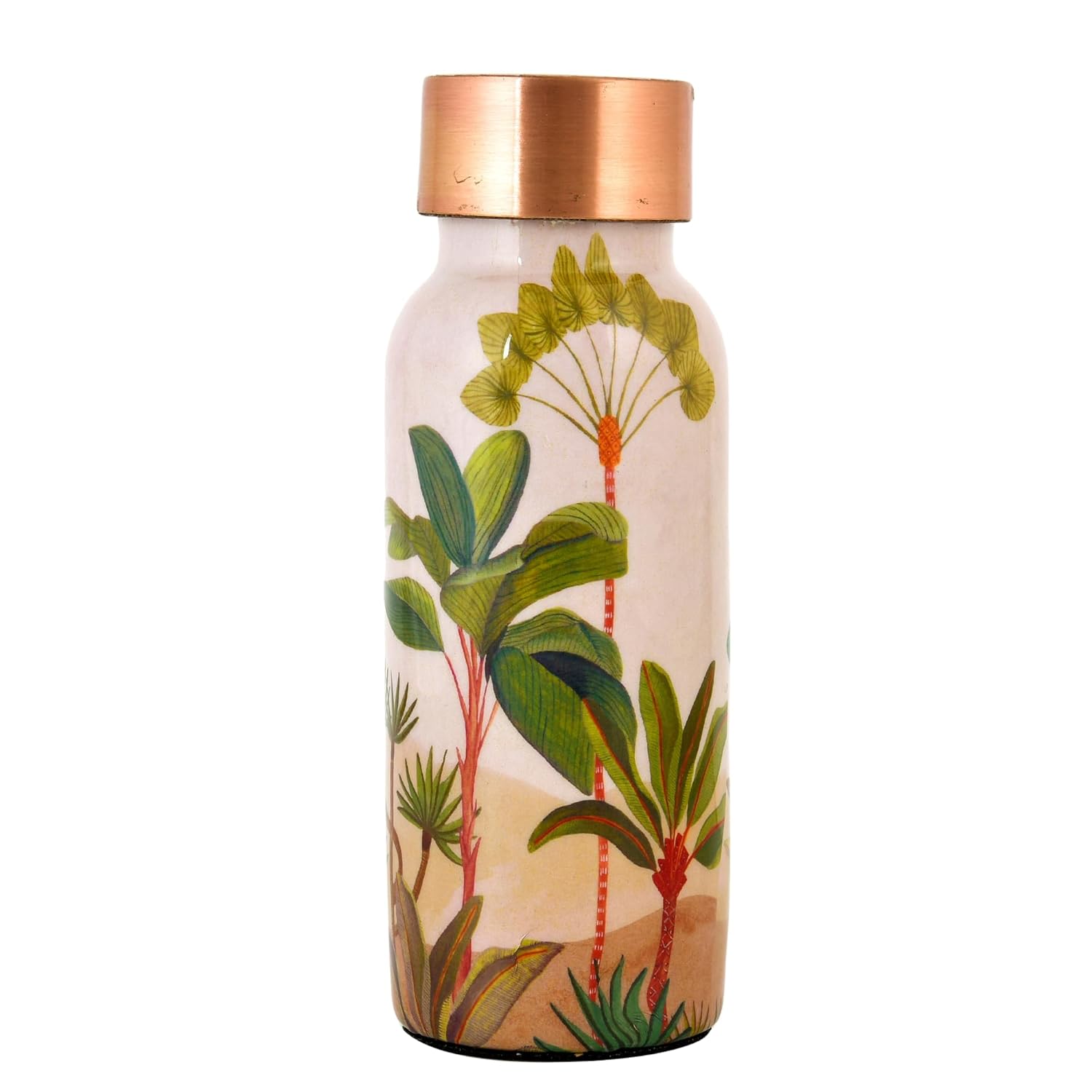 OGGN Dazzert Printed Pure Copper Water Bottle, Durable & Rust Proof ...