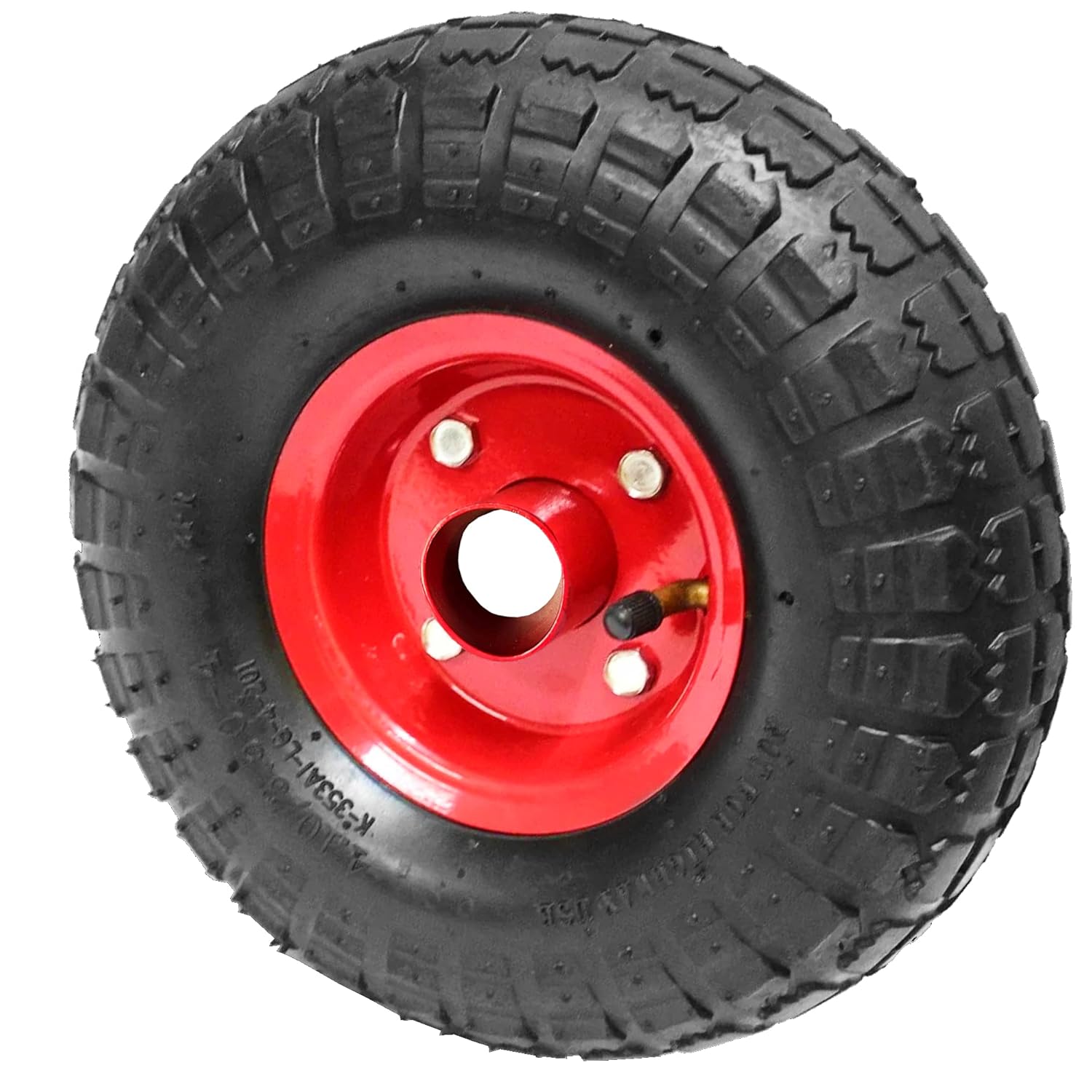 10" Wheel 4.10/3.50-4" Wheel Air Filled Pneumatic Wheel All Purpose ...